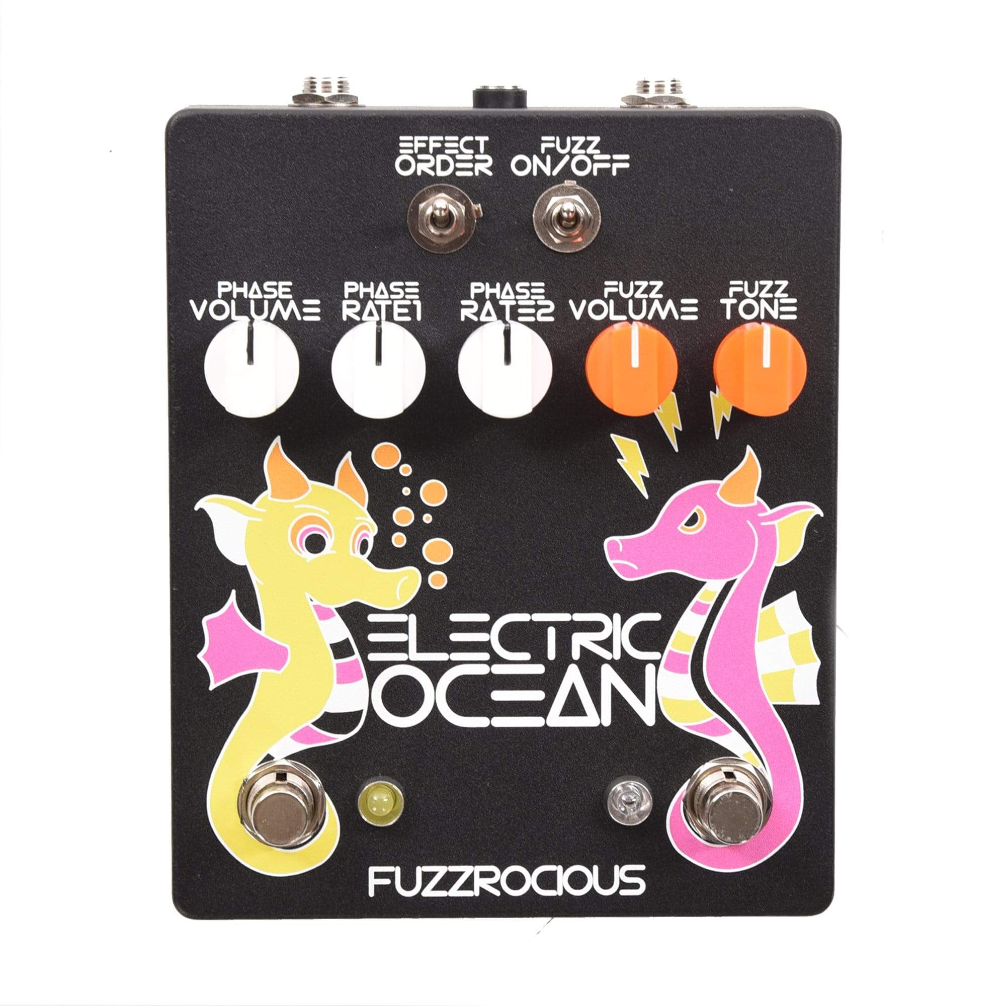 Fuzzrocious Electric Ocean Fuzz-Phaser Pedal – Chicago Music Exchange