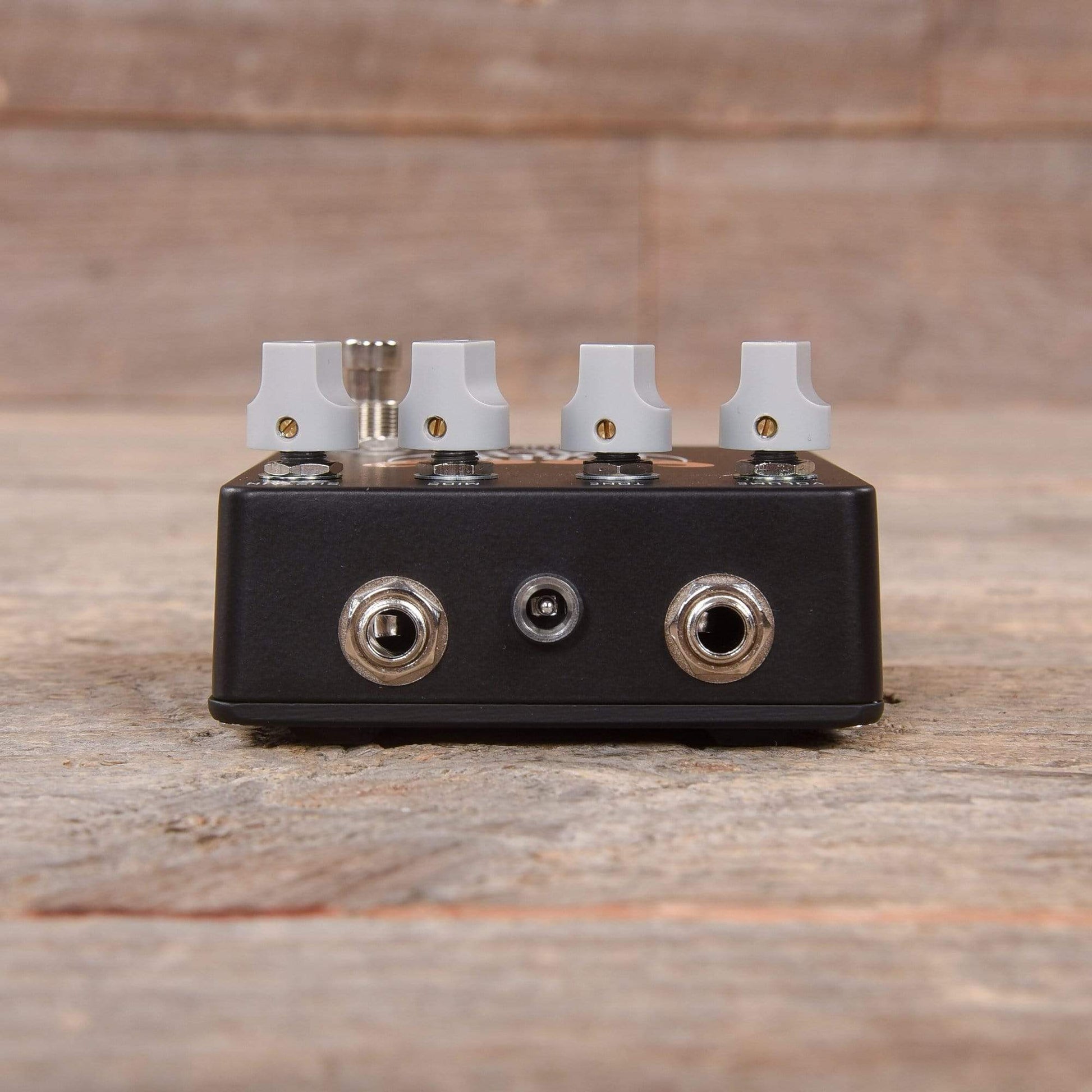 Fuzzrocious Grey Stache Muff Fuzz Black/Orange – Chicago Music Exchange