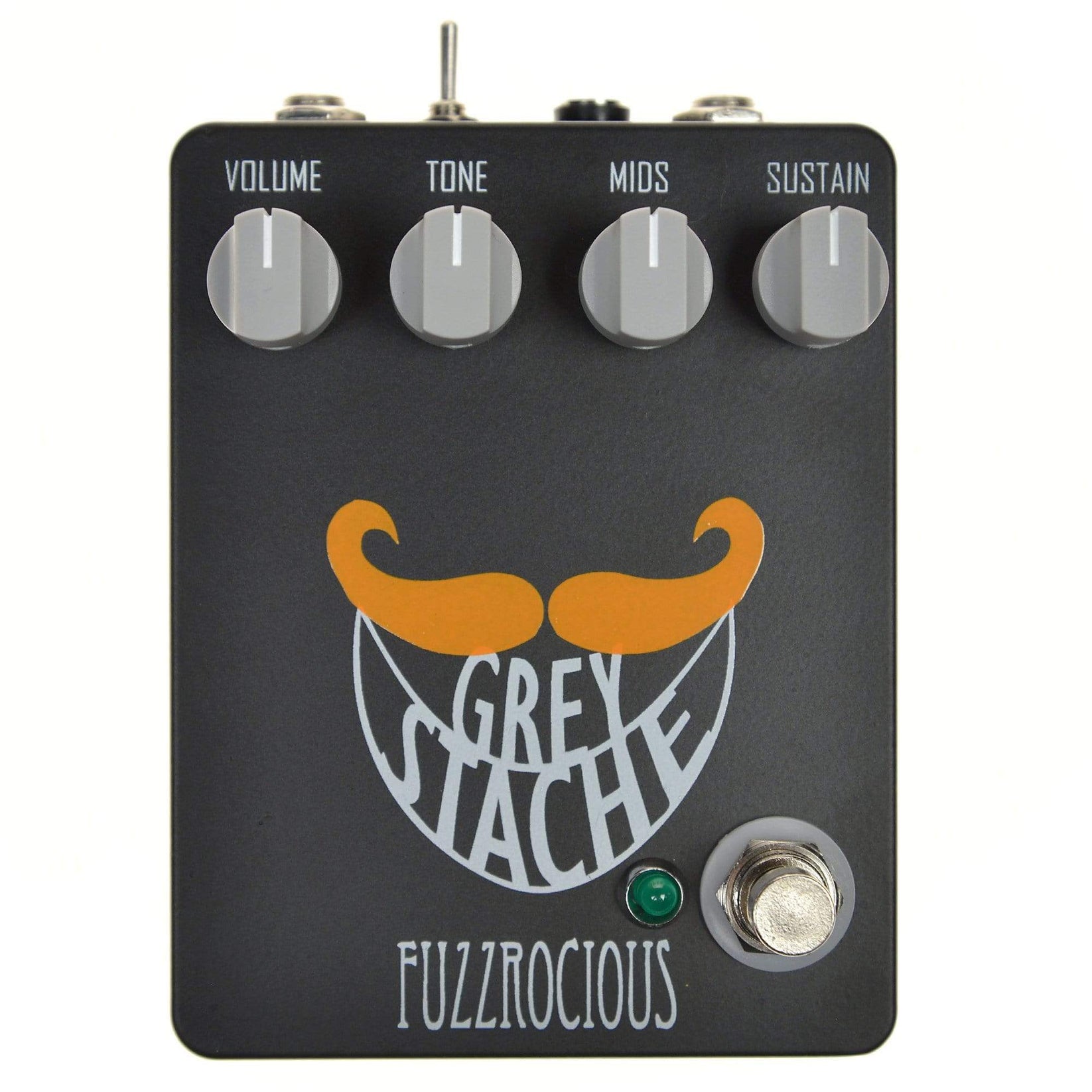 Fuzzrocious Grey Stache Muff Fuzz w/ Diode Mod Black/Orange – Chicago ...