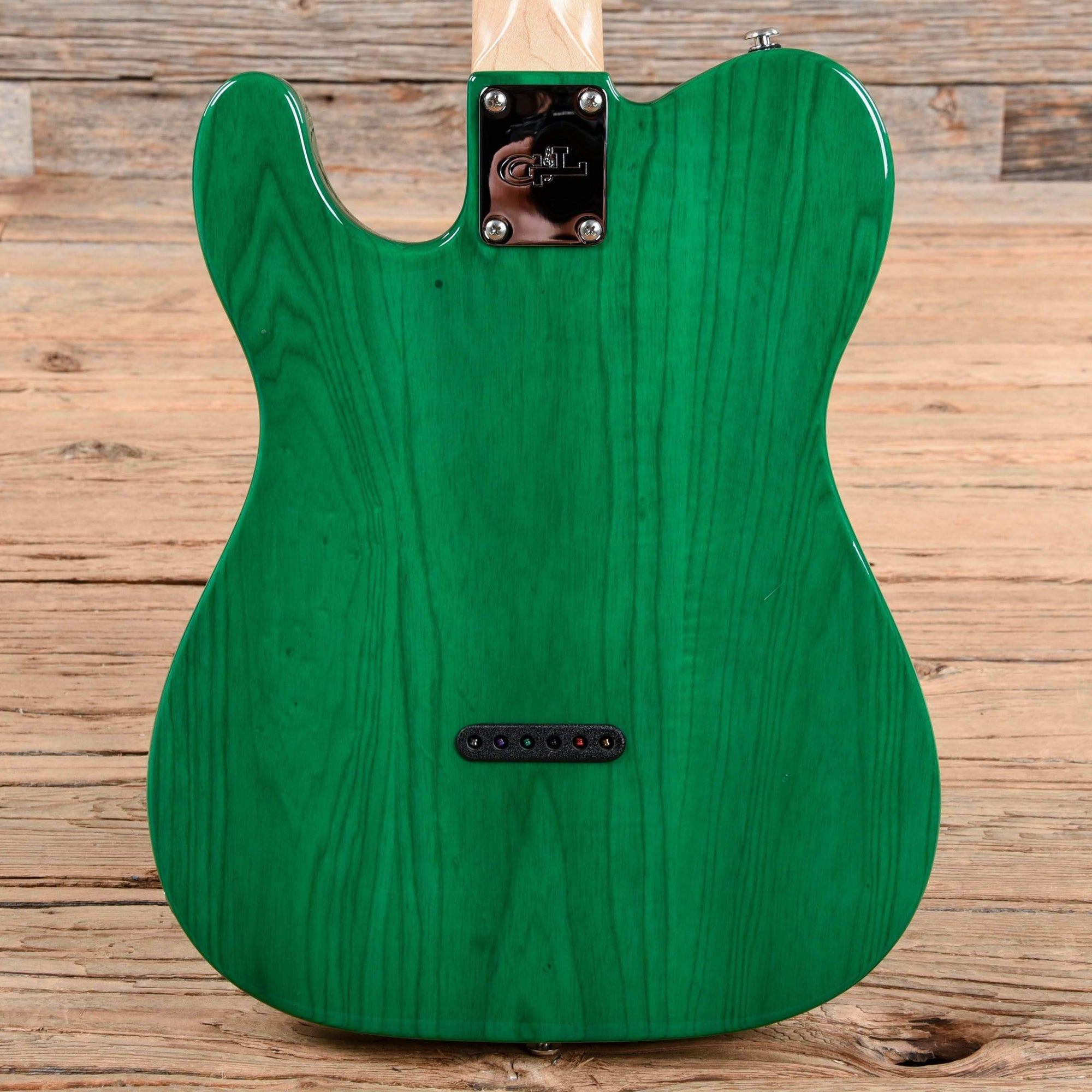 G&L ASAT Classic Transparent Green – Chicago Music Exchange