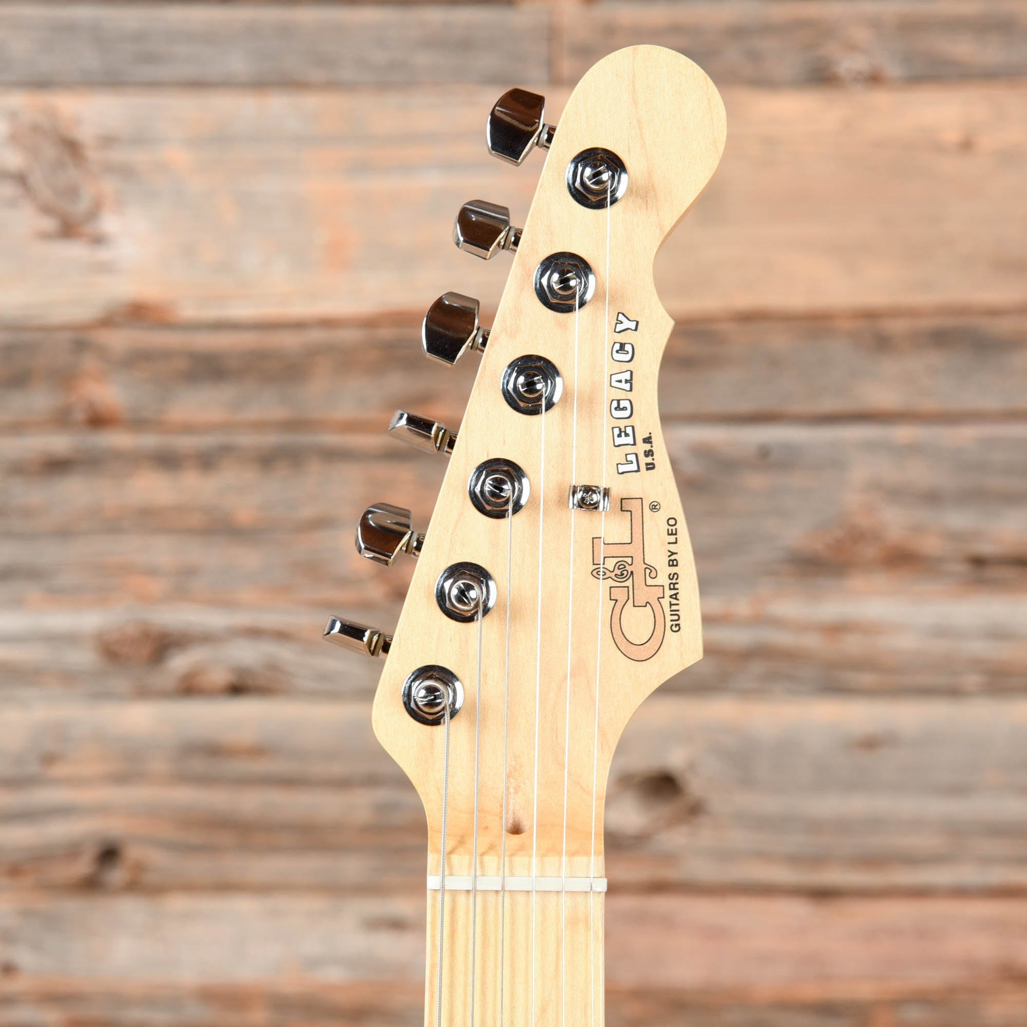 G&L Fullerton Deluxe Legacy HSS Macha Green 2022 – Chicago Music Exchange