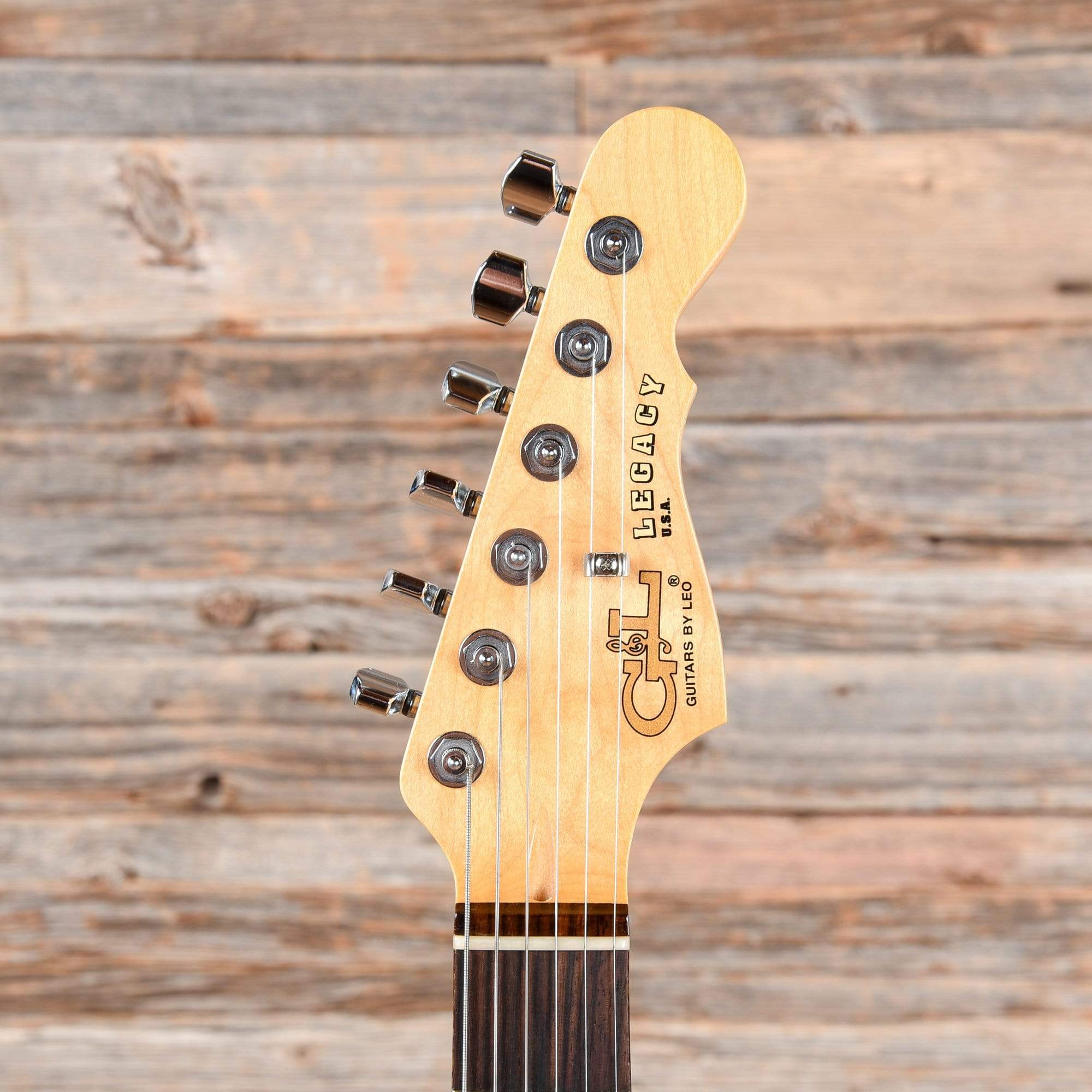 G&L Legacy Sonic Blue Nitro 2016 – Chicago Music Exchange