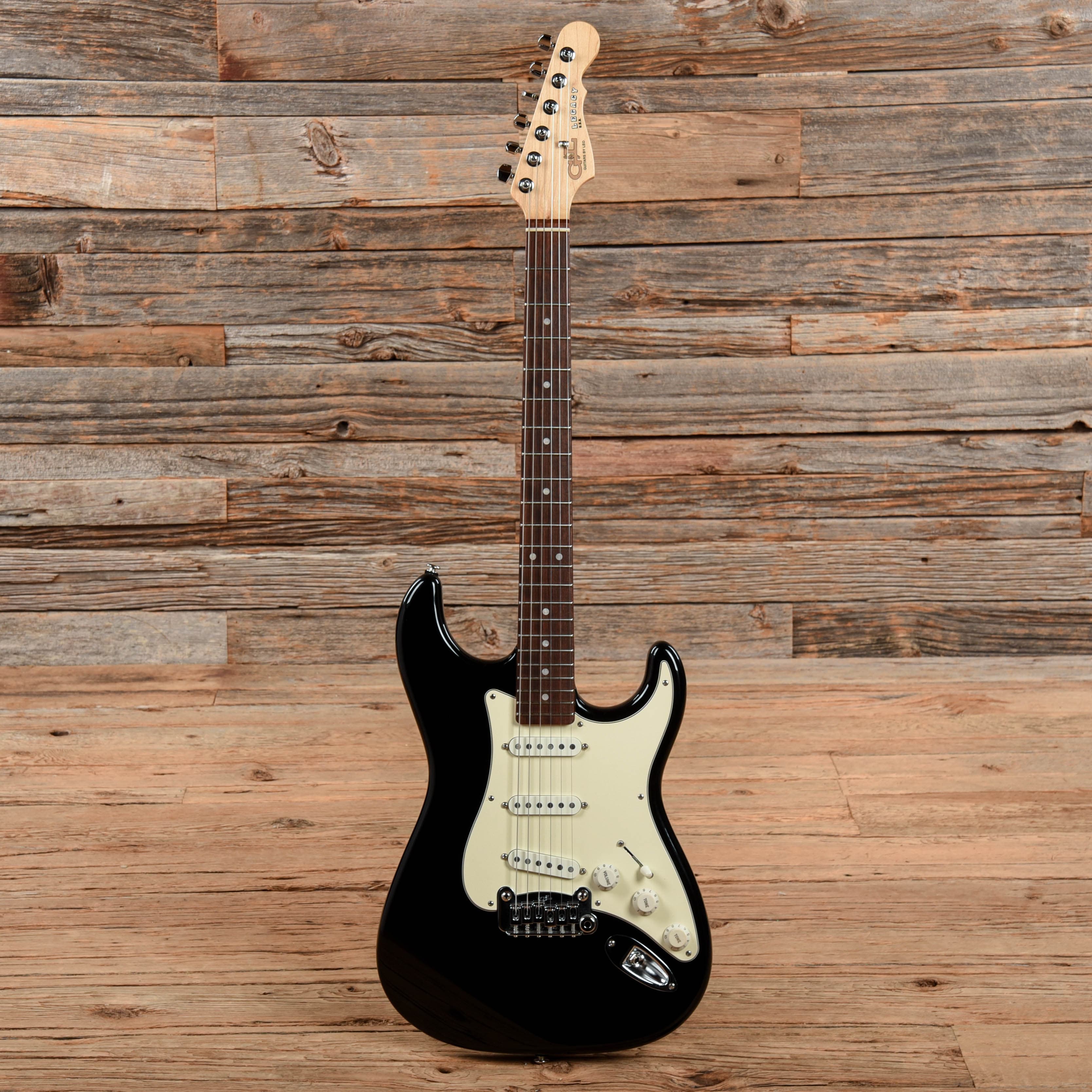 G&L Legacy USA Fullerton Deluxe Jet Black 2020 – Chicago Music Exchange