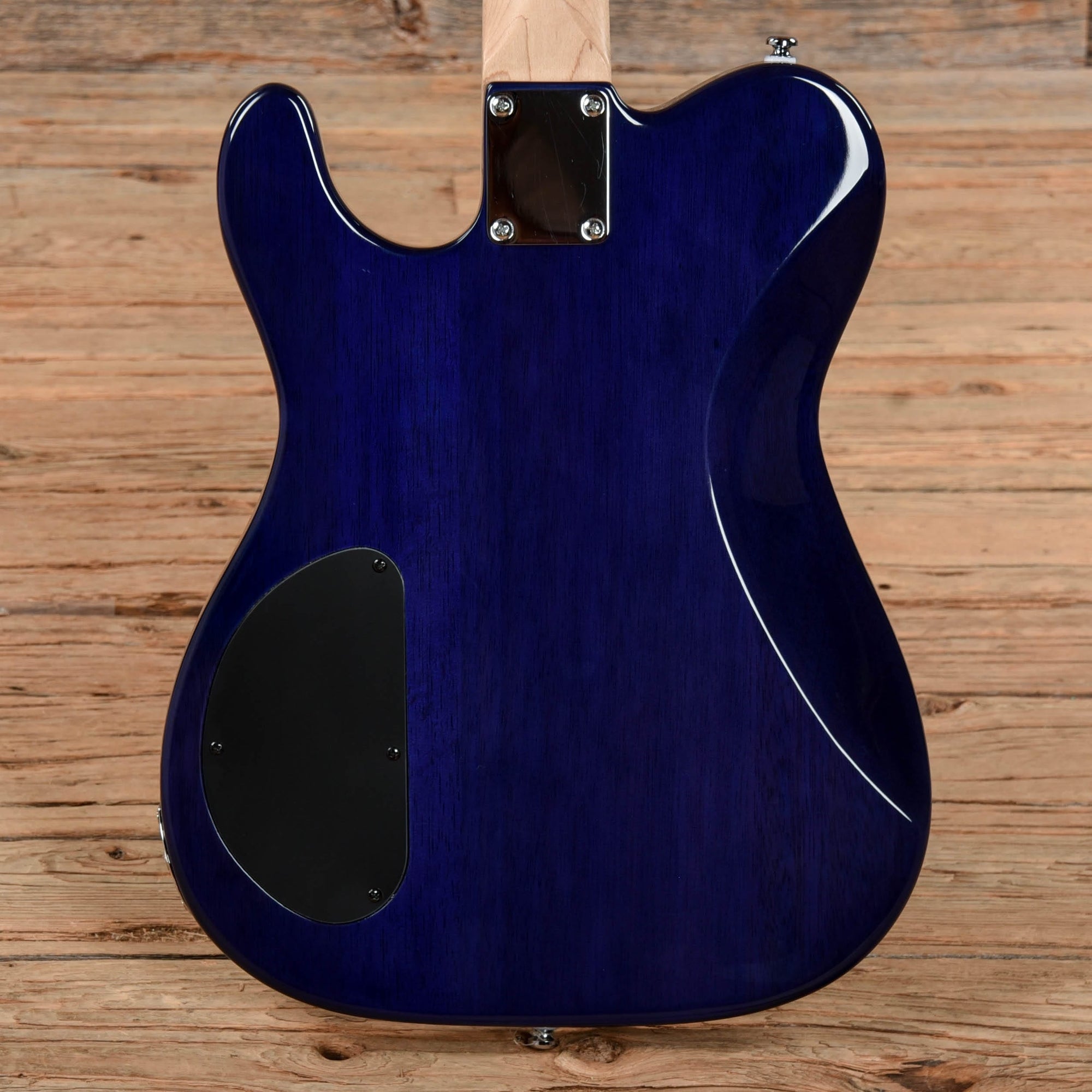 G&L Tribute Series ASAT Deluxe Carved Top Bright Blueburst – Chicago Music Exchange