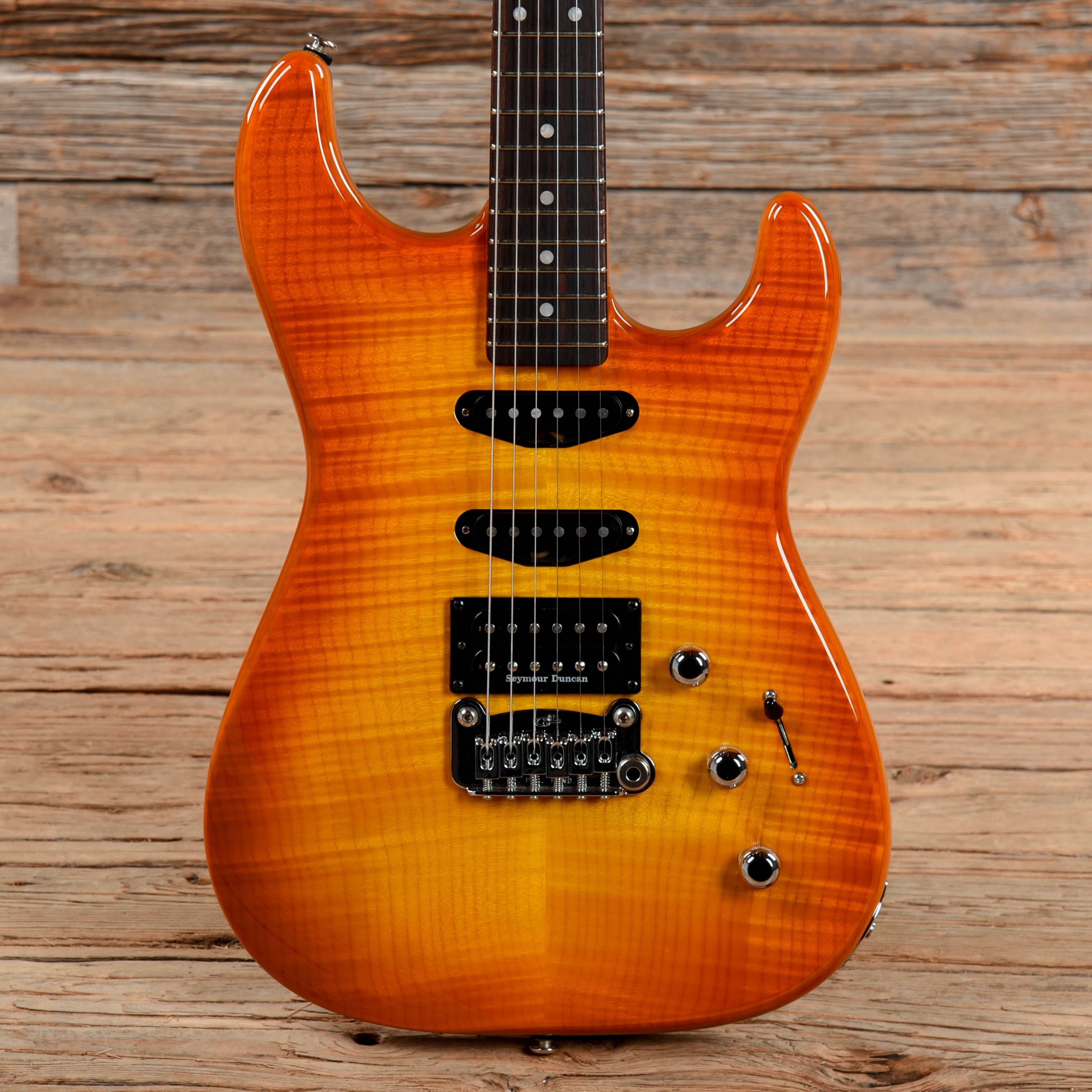 G&L USA Legacy Deluxe FMT Sunburst 2019 – Chicago Music Exchange