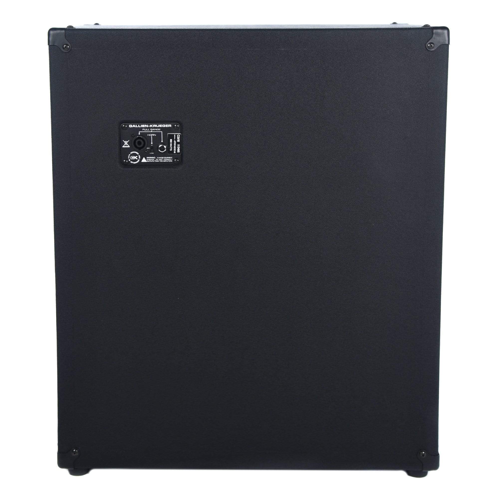 Gallien Krueger CX410 / 8 Ohm 4x10 Bass Cab – Chicago Music Exchange