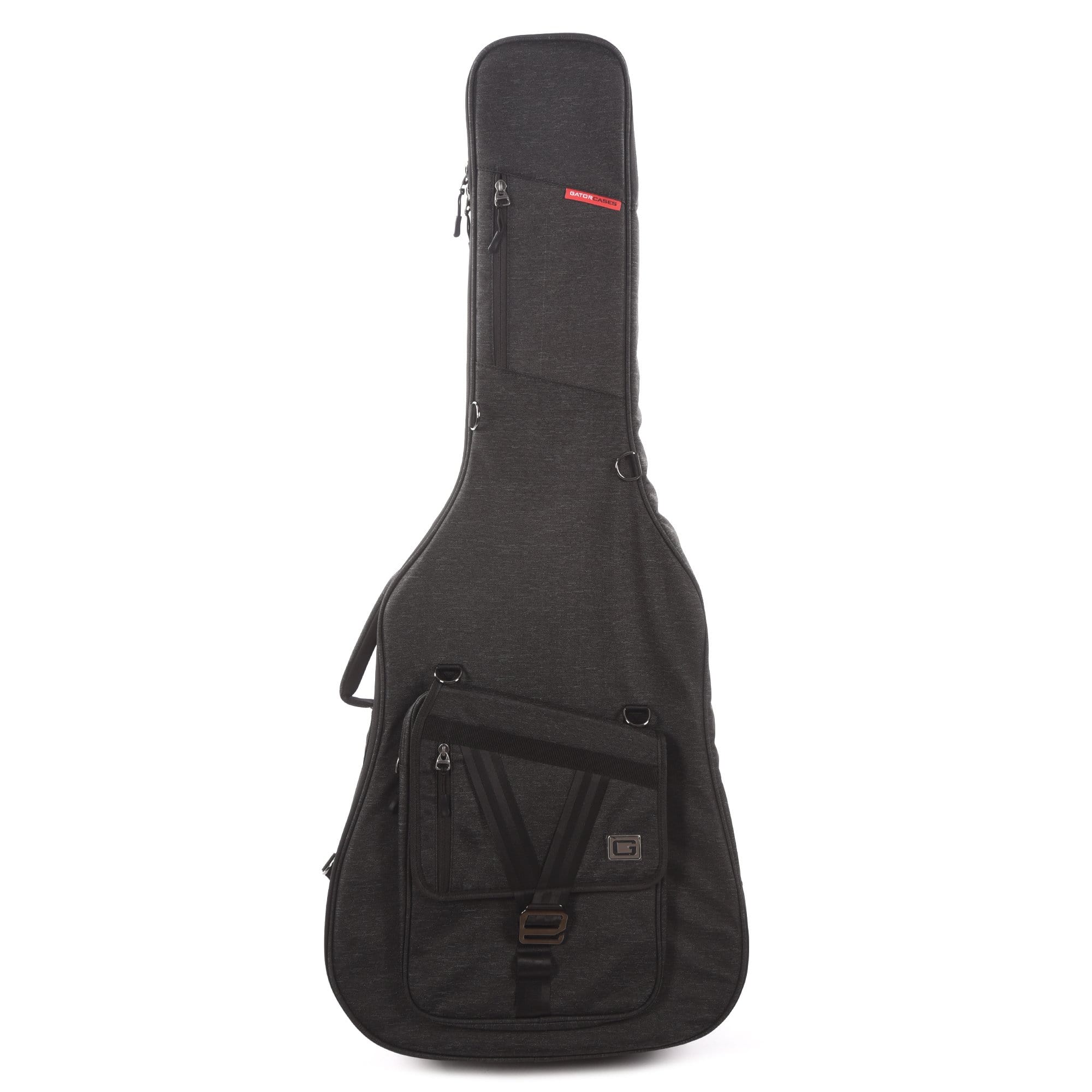 Gator Transit Series Jumbo Acoustic Guitar Gig Bag Charcoal Exterior ...