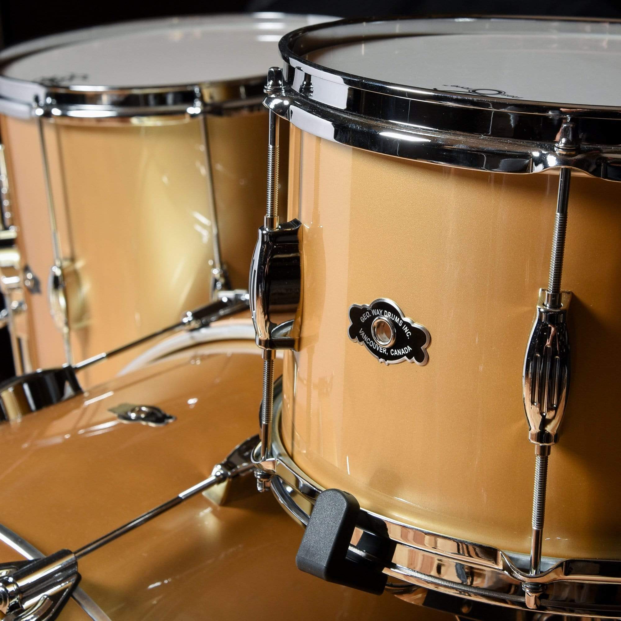 George Way 12/14/20 3pc. Studio Drum Kit WayGold 12G Gloss – Chicago ...
