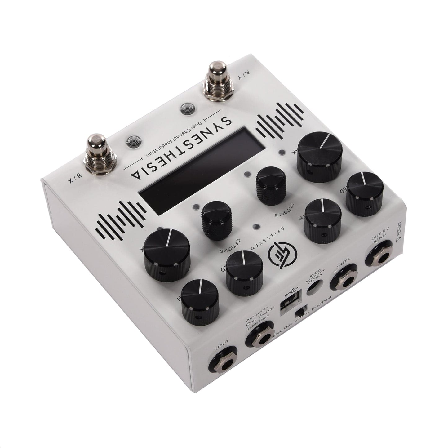 GFI System Custom White Synesthesia Multi-Modulation Pedal – Chicago ...