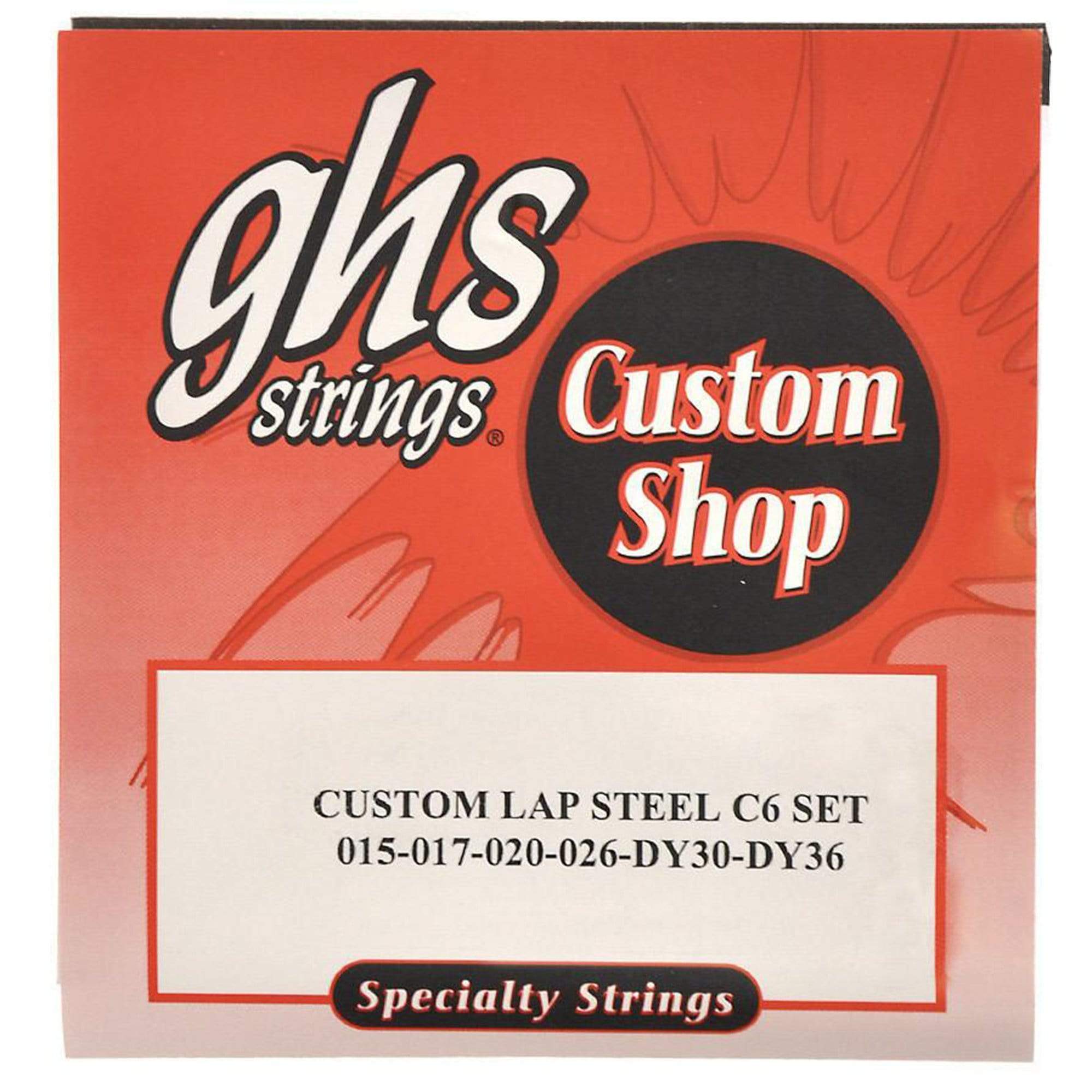 GHS Electric Lap Steel Strings C6 Tuning 15-36 (6 Pack Bundle ...