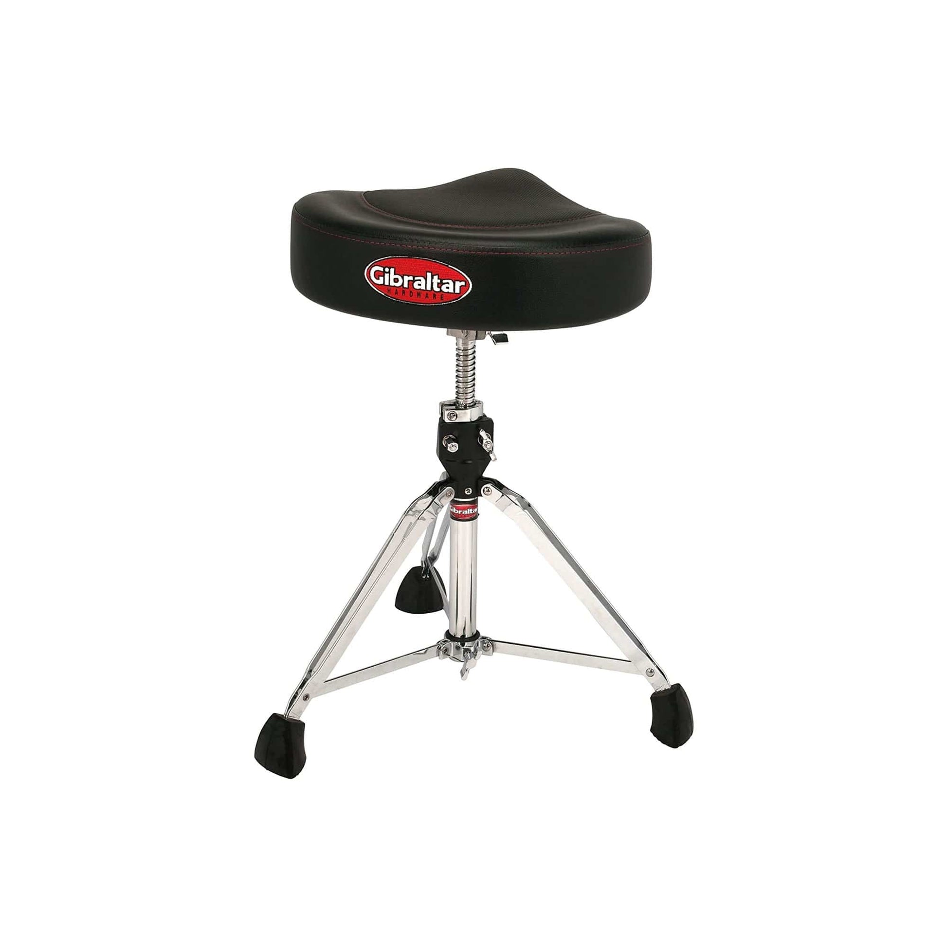 Gibraltar 96082T 2 Tone Motorcycle Style Drum Throne (All Black ...