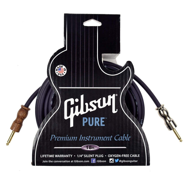 Gibson Pure Instrument Cable 18 Foot – Chicago Music Exchange