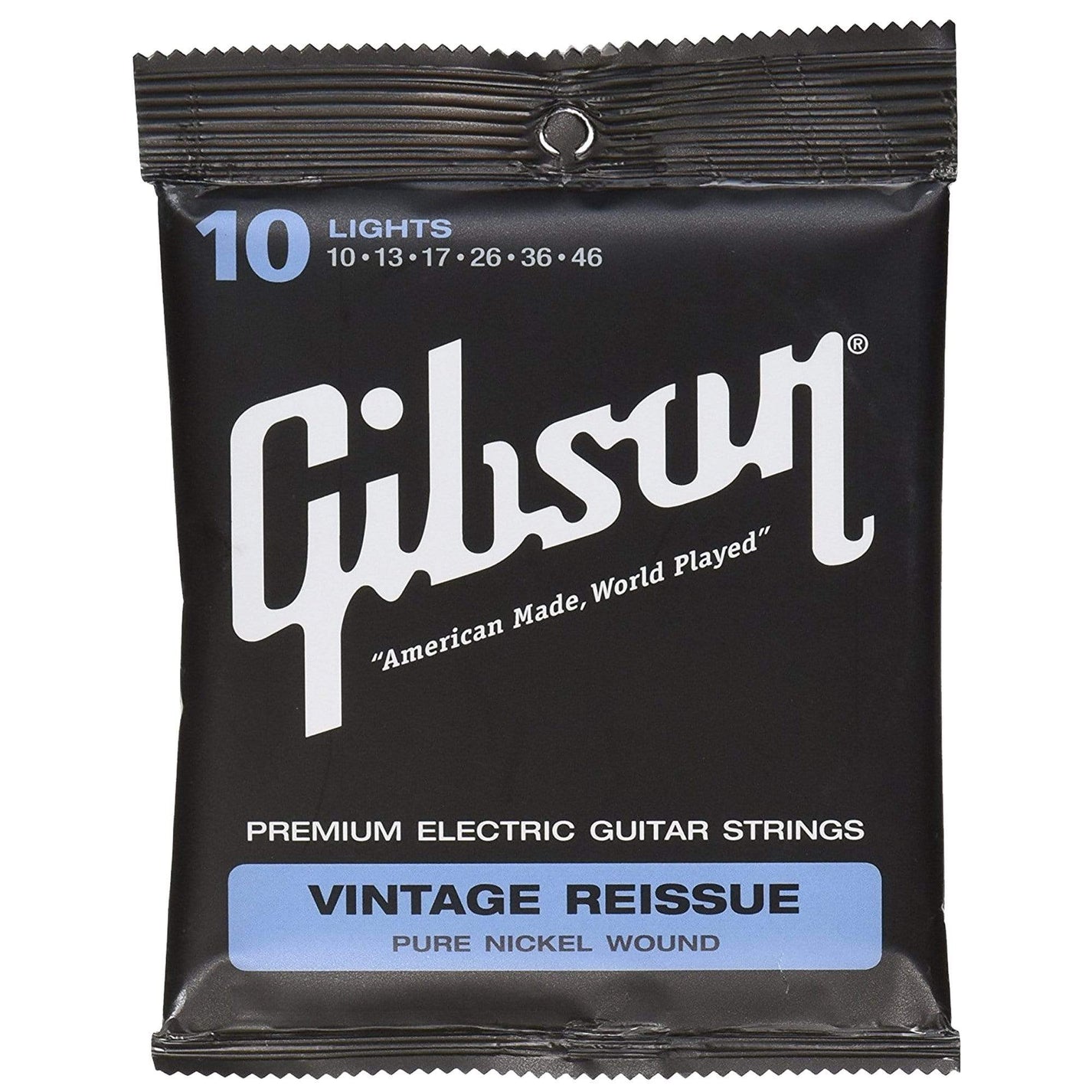 Gibson Vintage Reissue Electric Strings 10-46 (3 Pack Bundle) – Chicago ...