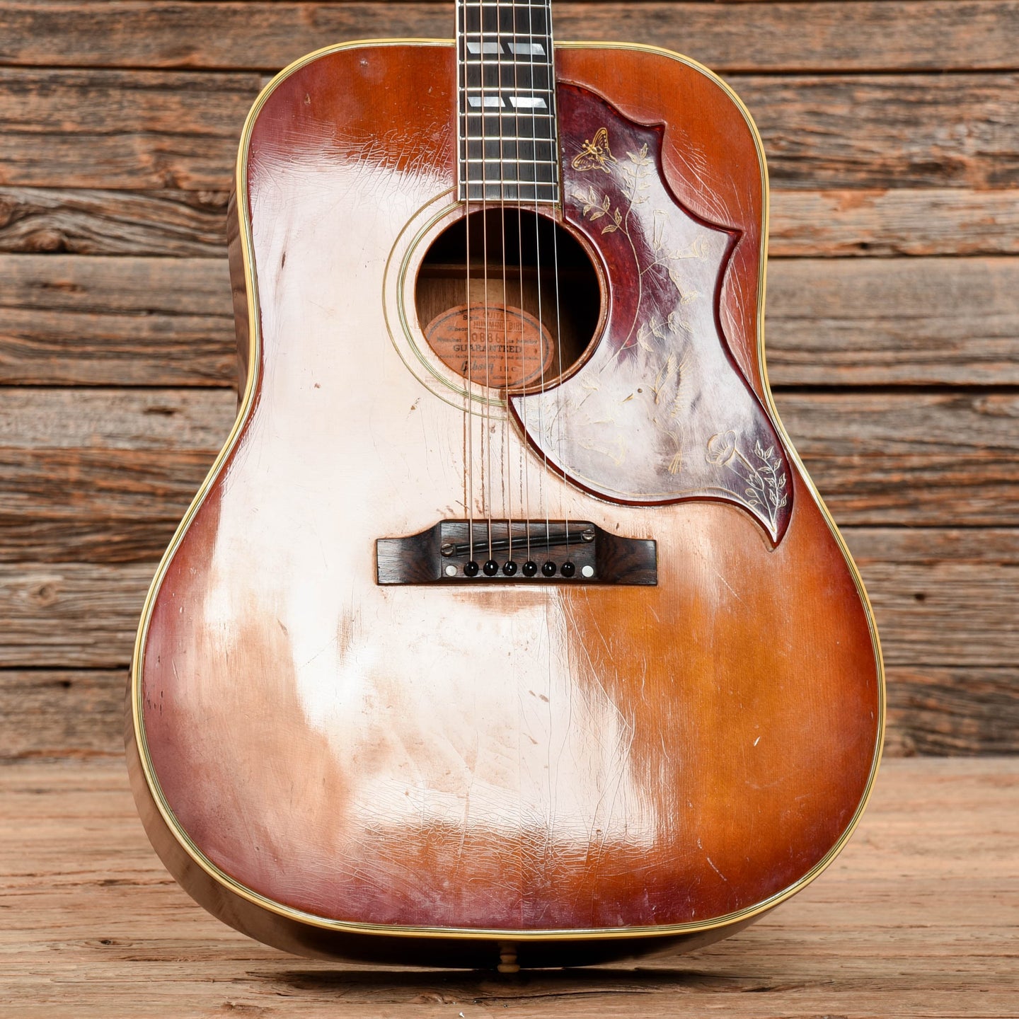 Gibson Hummingbird Cherry Sunburst 1963 – Chicago Music Exchange