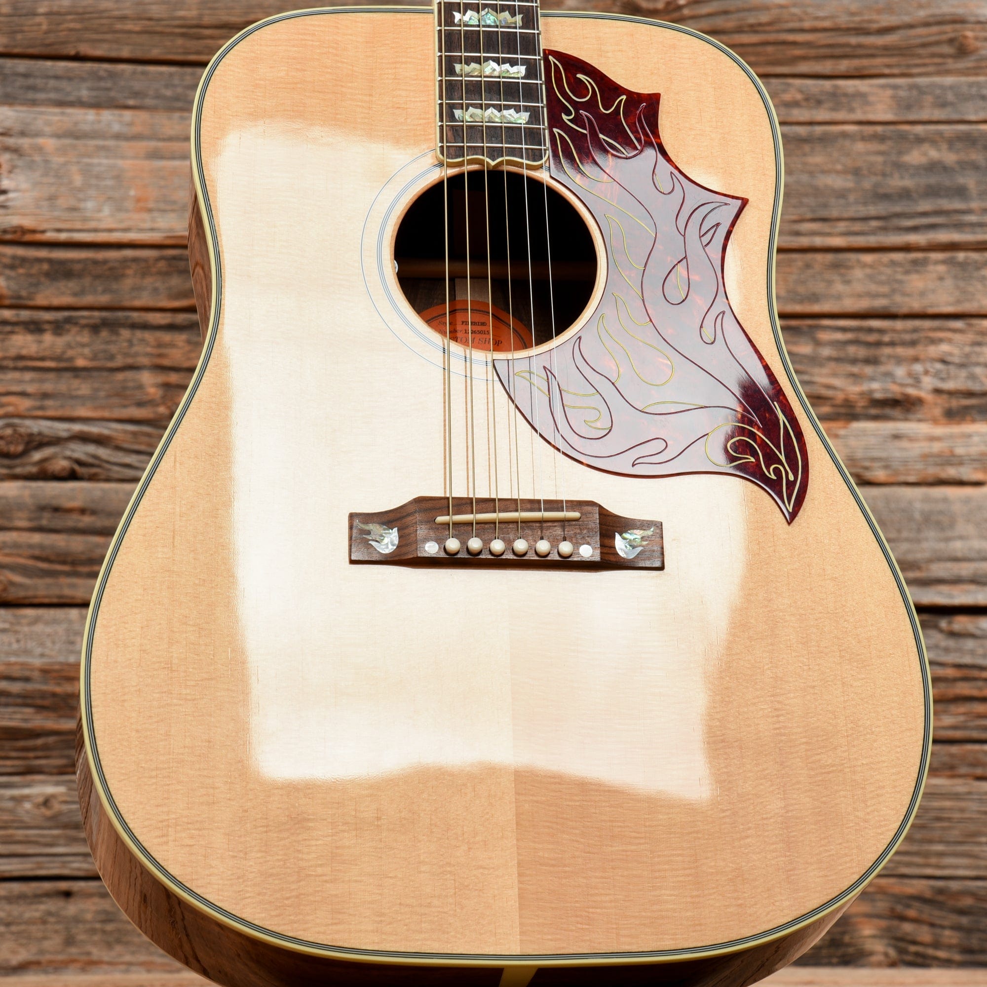 Gibson Limited Edition Firebird Acoustic Koa #1 of 50 Natural 2015 ...