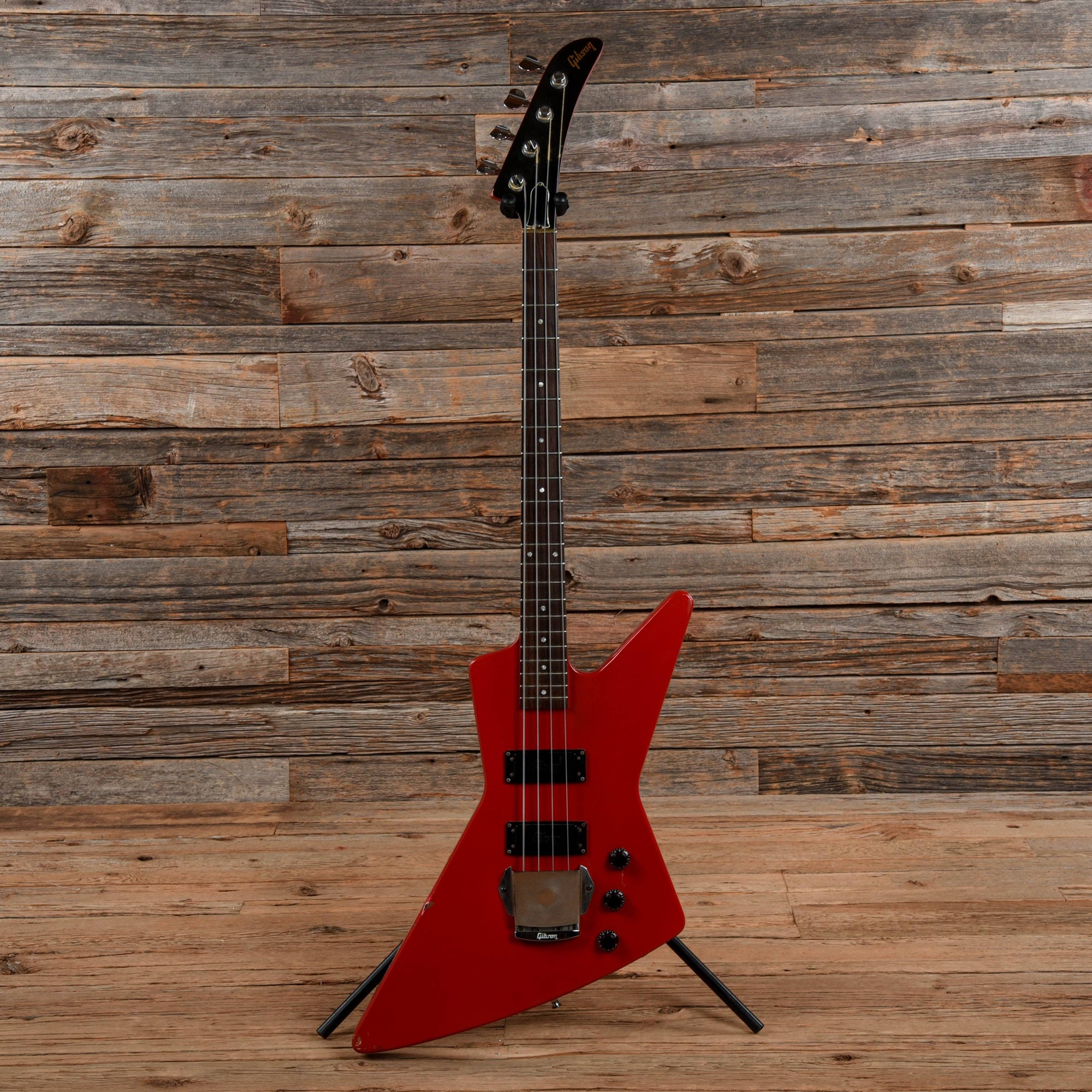 Gibson Explorer Bass Red 1985 – Chicago Music Exchange