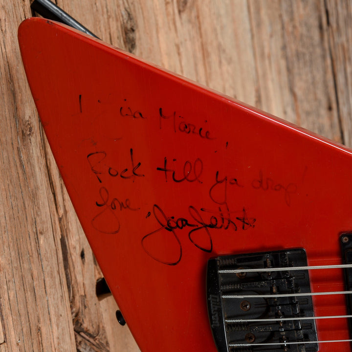 Gibson Explorer Bass Red 1985 – Chicago Music Exchange