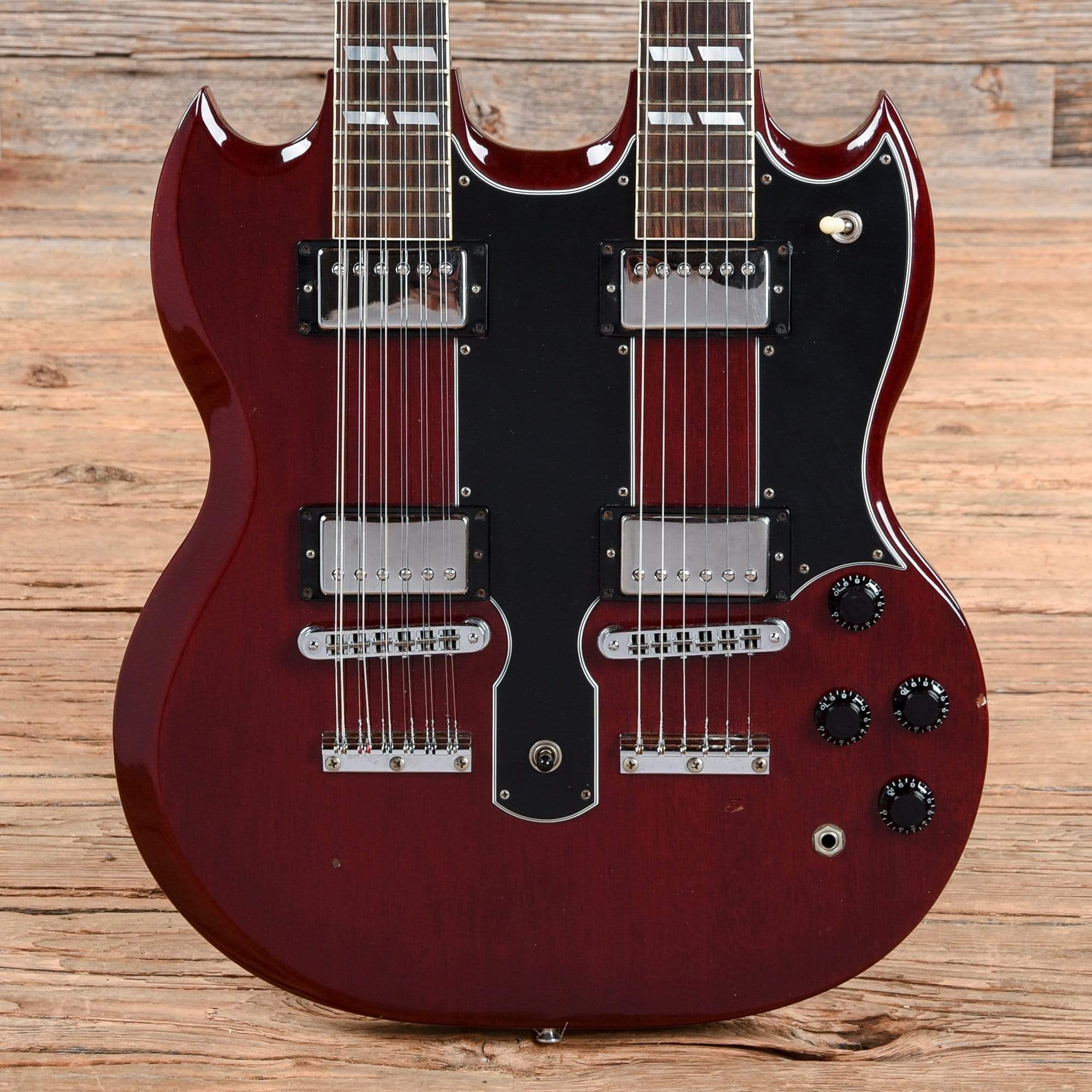 Gibson EDS-1275 Cherry 1988 – Chicago Music Exchange