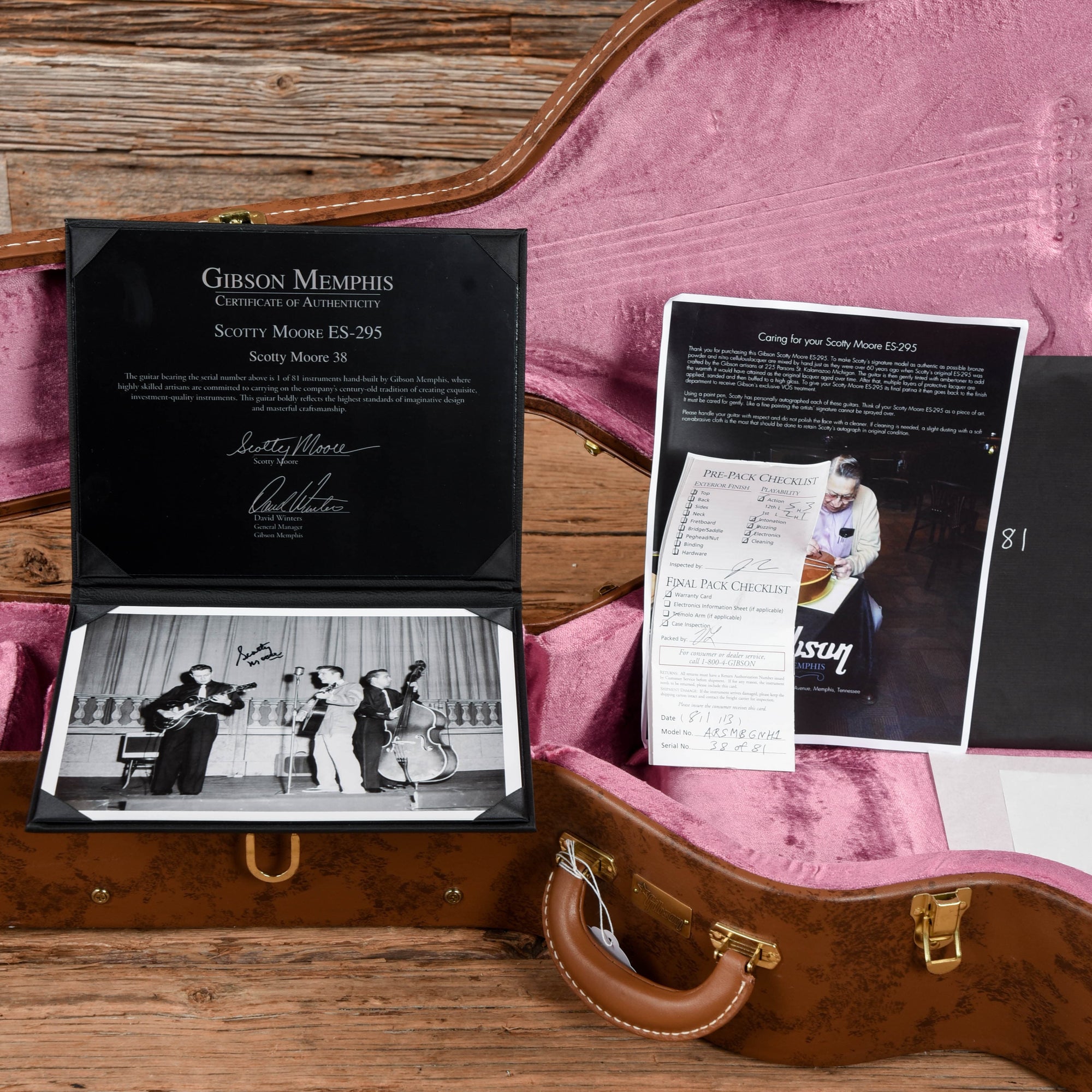 Gibson Custom ES-295 Scotty Moore Signature Goldtop 2013 – Chicago ...