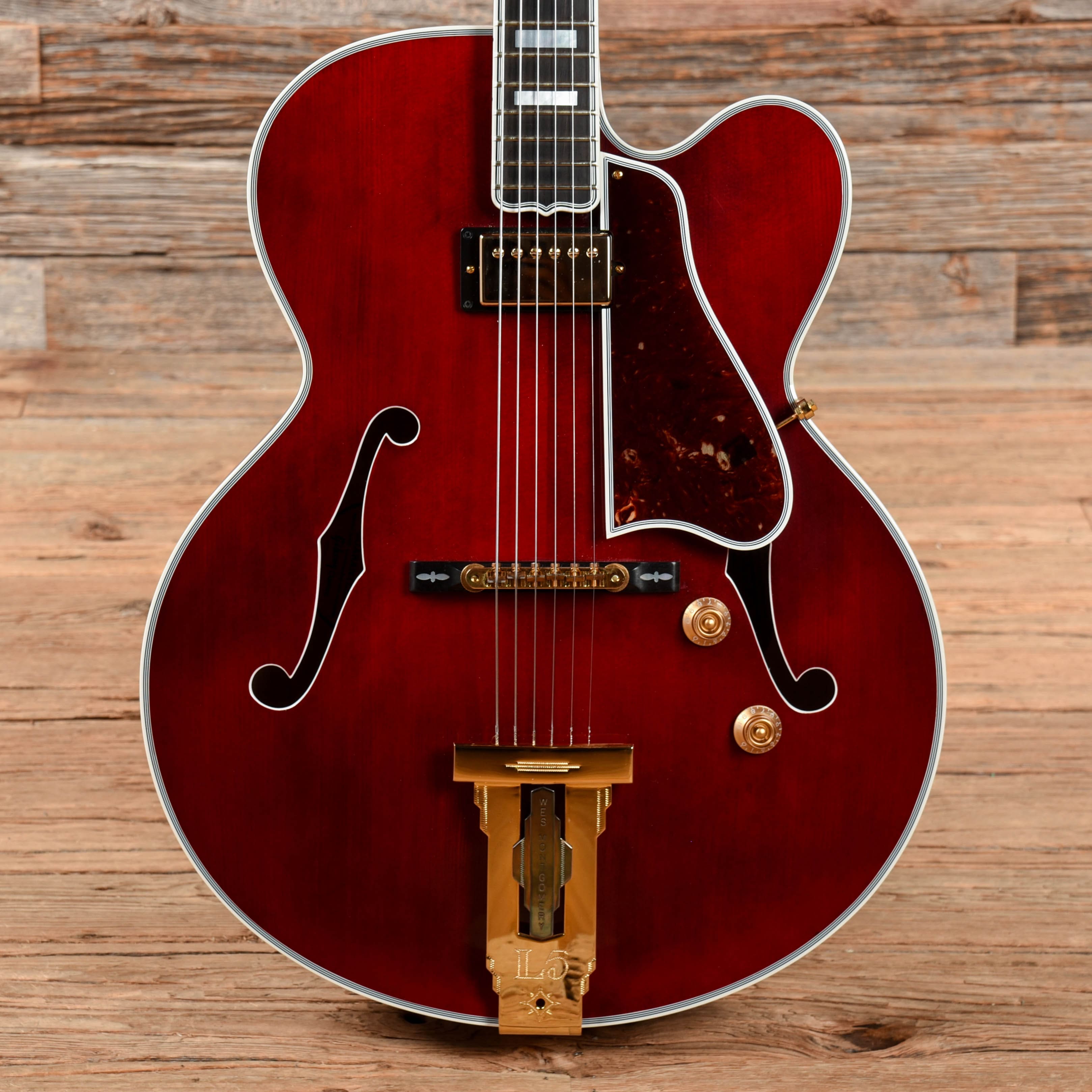 Gibson Custom L-5 Wes Montgomery Cherry 2015 – Chicago Music Exchange