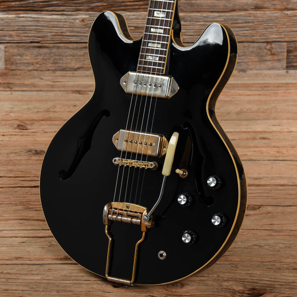 Gibson ES-330 Black Refin 1967 – Chicago Music Exchange