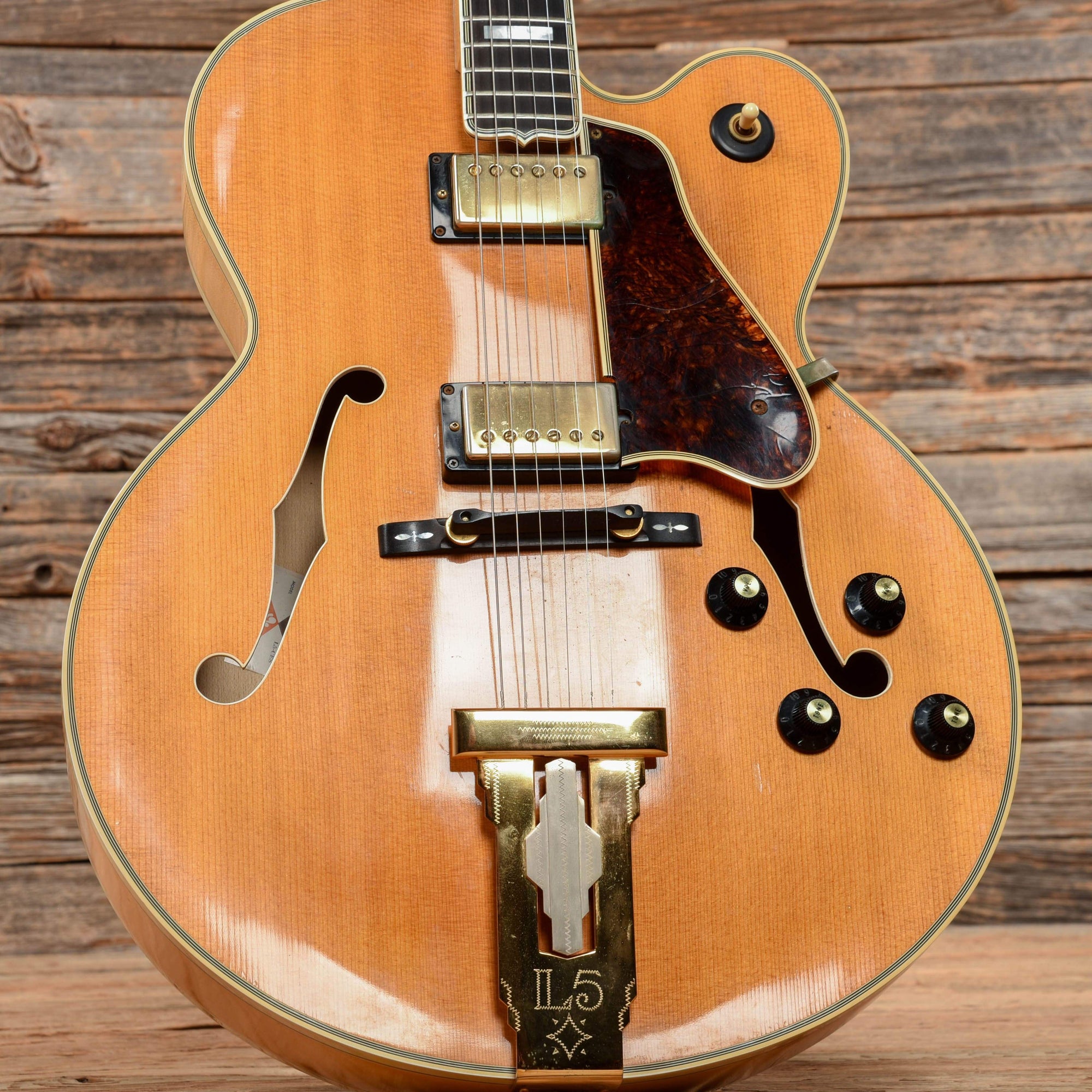 Gibson L-5 CES Blonde 1977 – Chicago Music Exchange