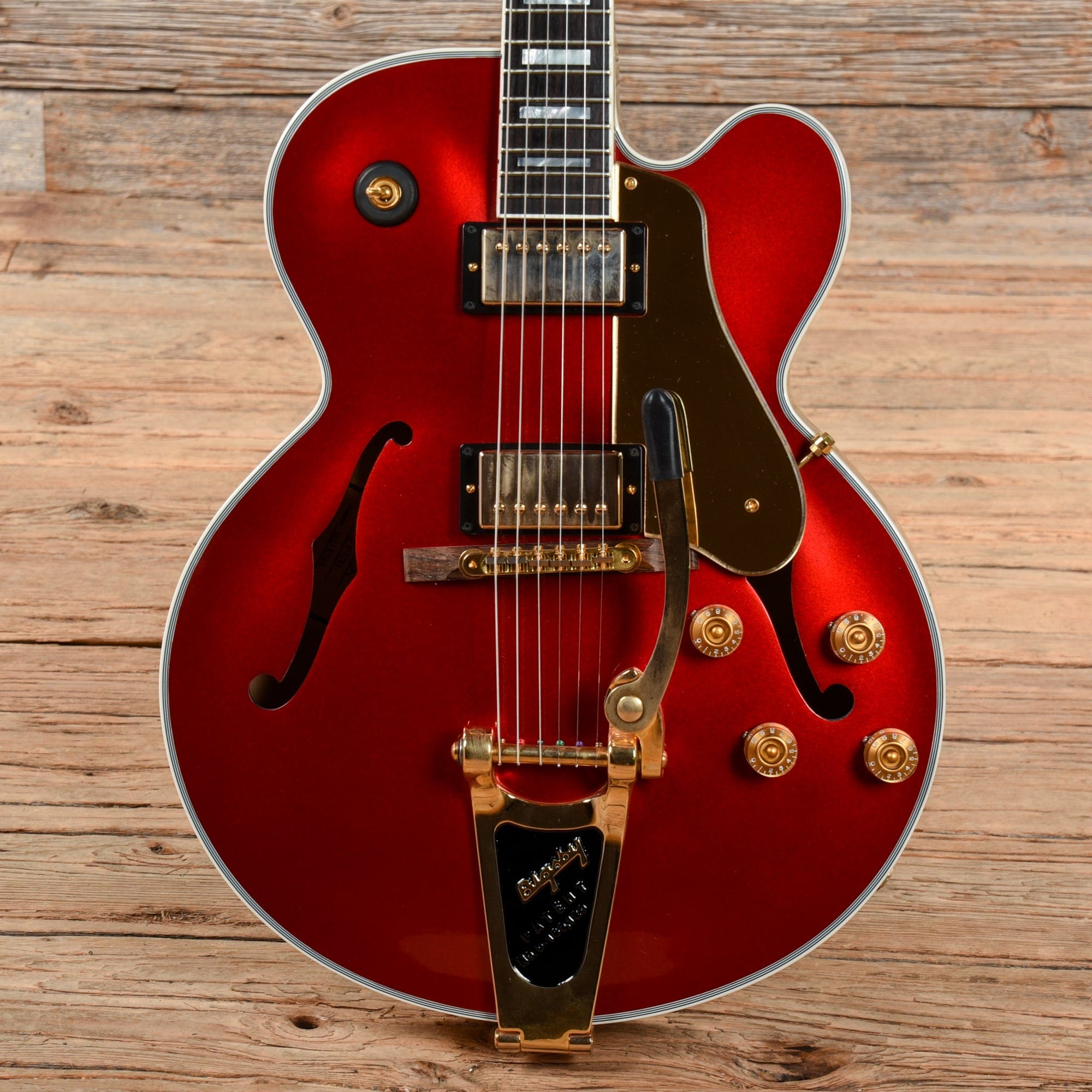 Gibson Memphis ES-275 Custom Metallic Series DEMO Gold City 2018 ...