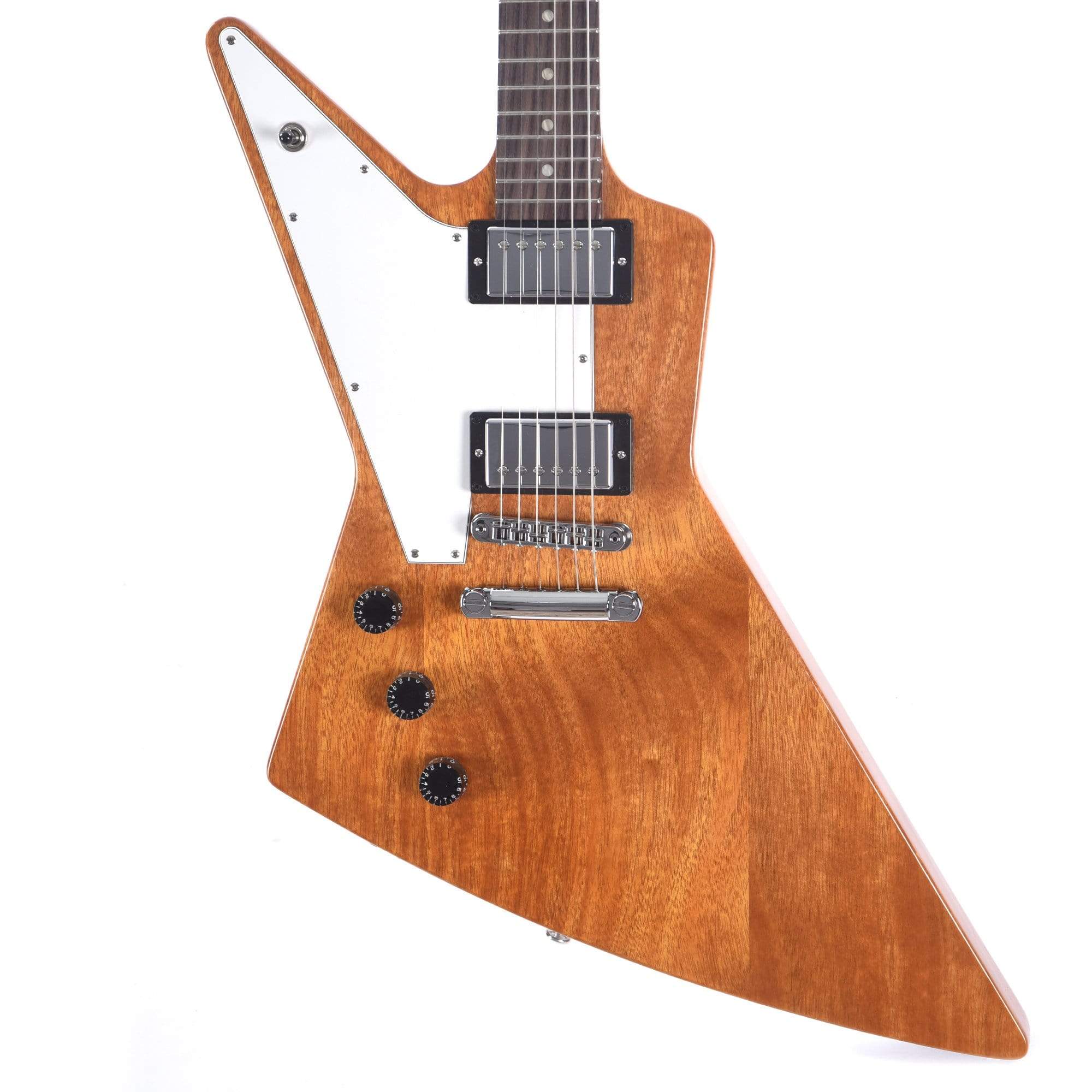 Gibson USA Explorer 2019 Antique Natural LEFTY – Chicago Music Exchange