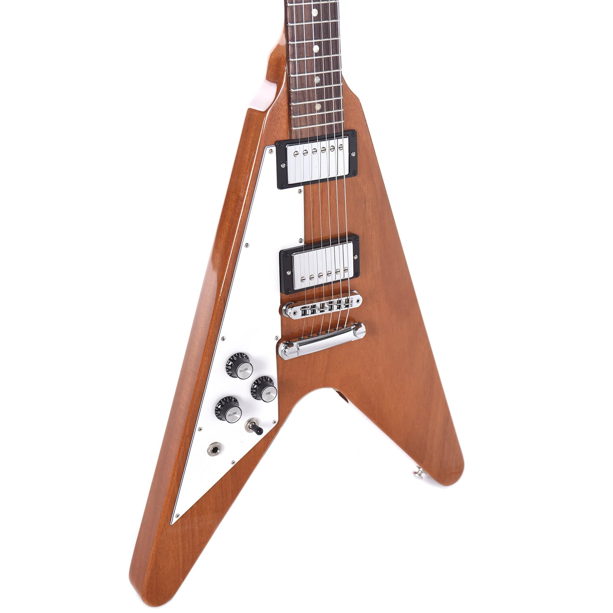 Gibson USA Flying V 2019 Antique Natural LEFTY – Chicago Music Exchange