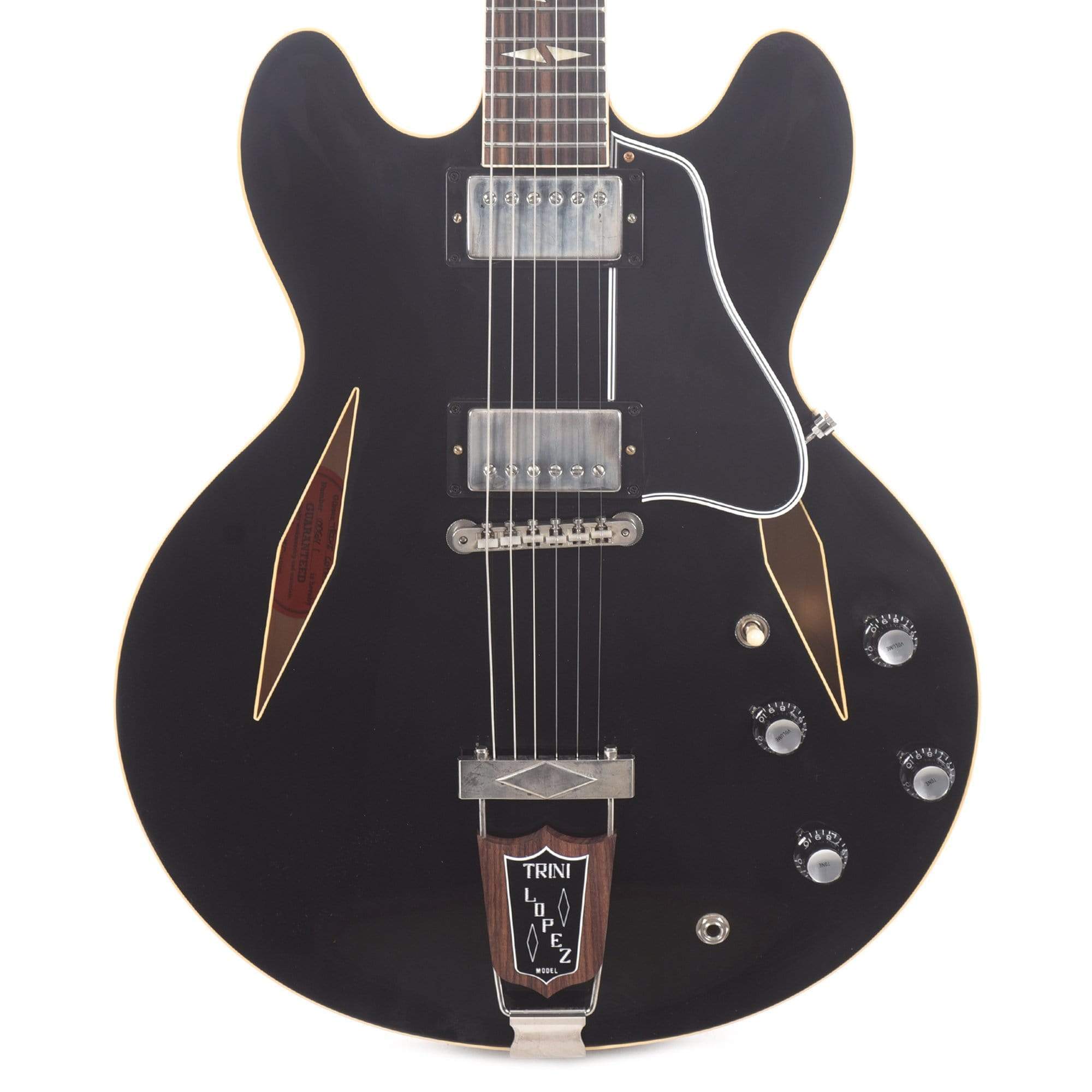 Gibson Custom 1964 Trini Lopez Standard Reissue Ebony VOS – Chicago ...