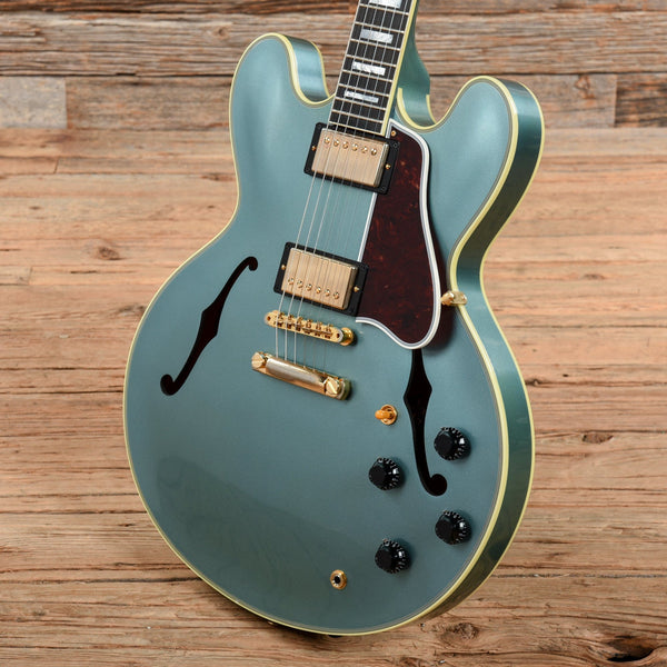 Gibson Custom ES-335 Custom Pelham Blue 2018 – Chicago Music Exchange