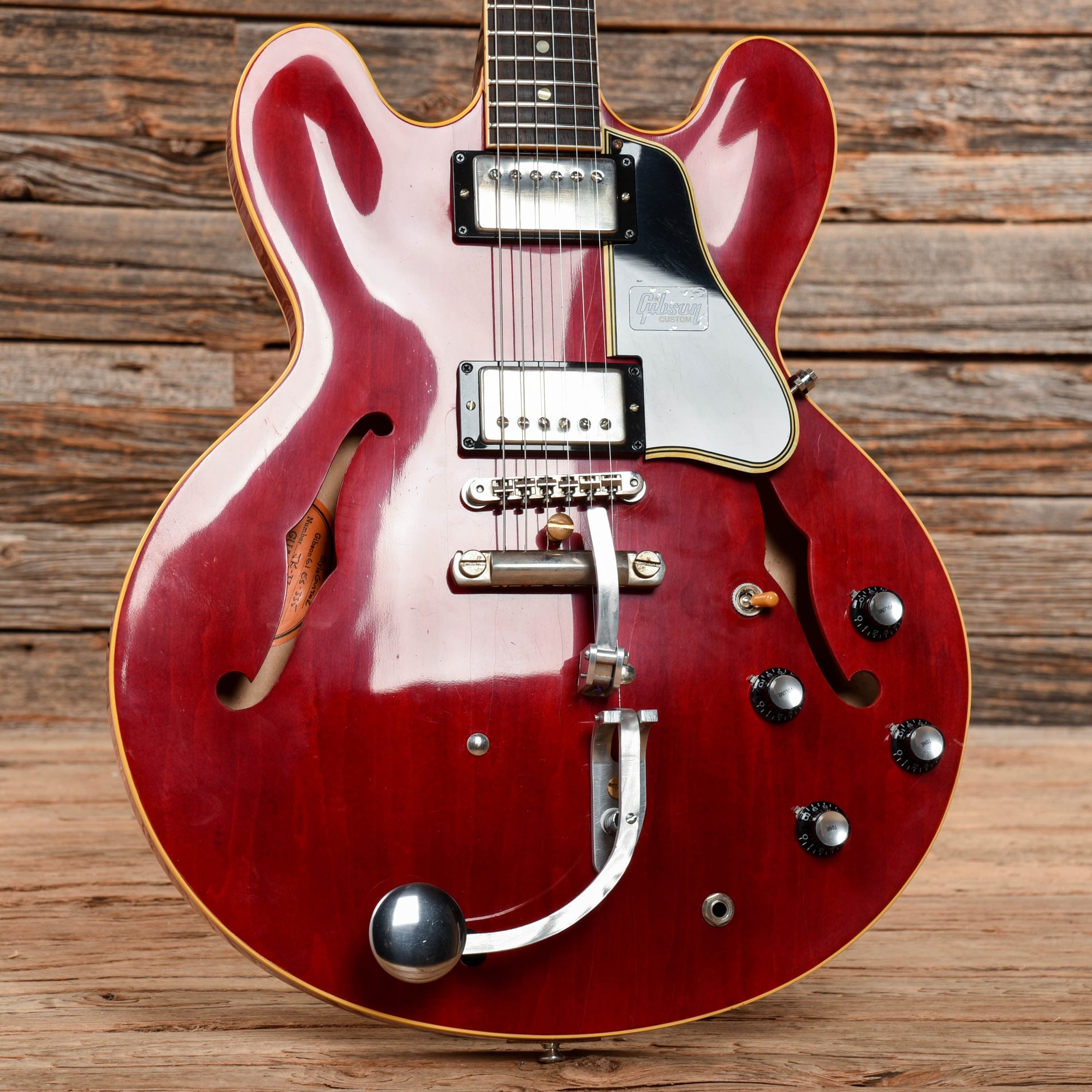 Gibson Custom Jerry Kennedy "Pretty Woman" '61 ES-335 Cherry – Chicago ...