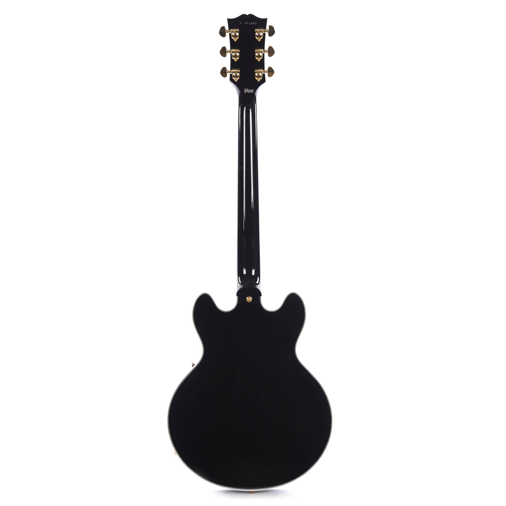 Gibson Custom Shop CS-356 Ebony Gloss w/Ebony Fingerboard – Chicago ...