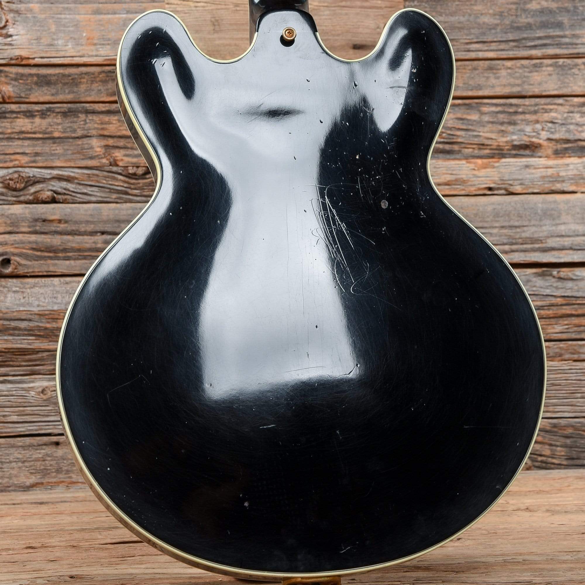 Gibson Custom Shop ES-355 Heavy Aged Black 2009 – Chicago Music Exchange