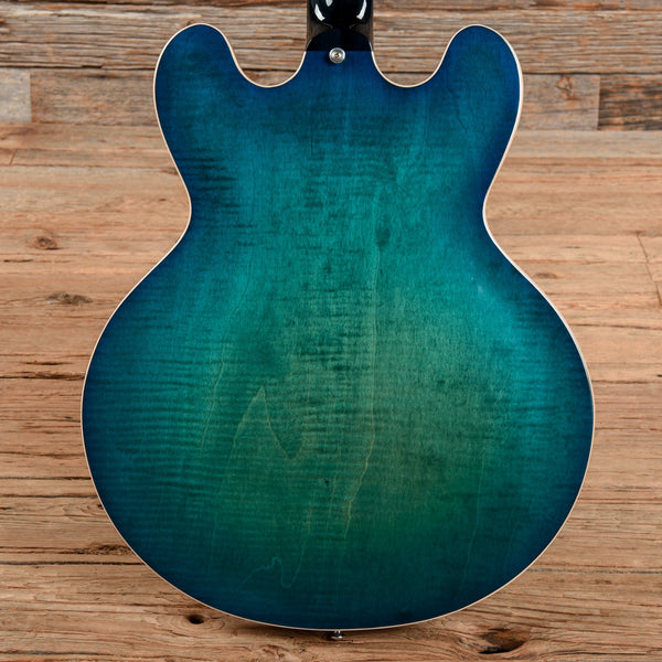 Gibson ES-335 Block Figured Aquamarine 2018 – Chicago Music Exchange