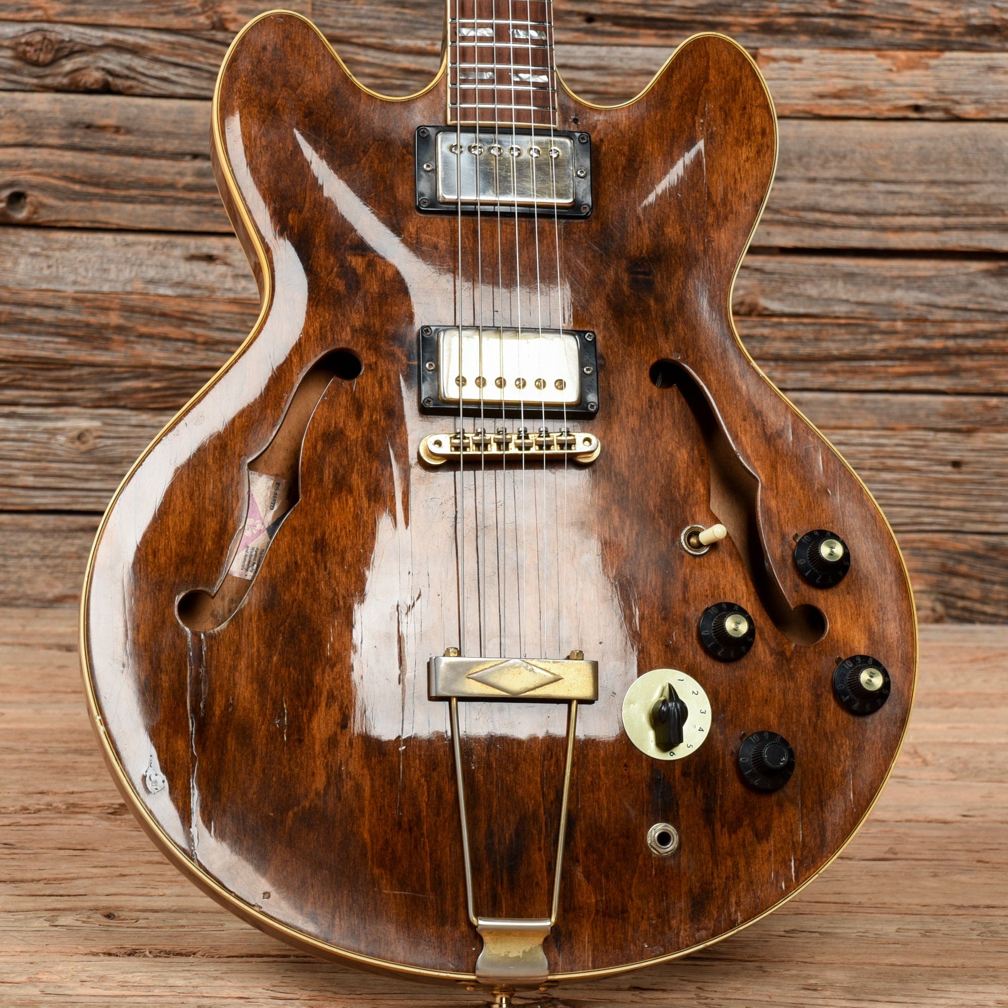 Gibson ES-345 Walnut 1970s – Chicago Music Exchange