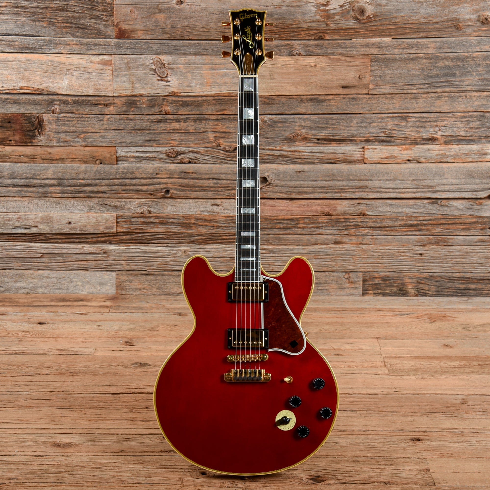 Gibson Lucille BB King Signature Cherry 1995 – Chicago Music Exchange