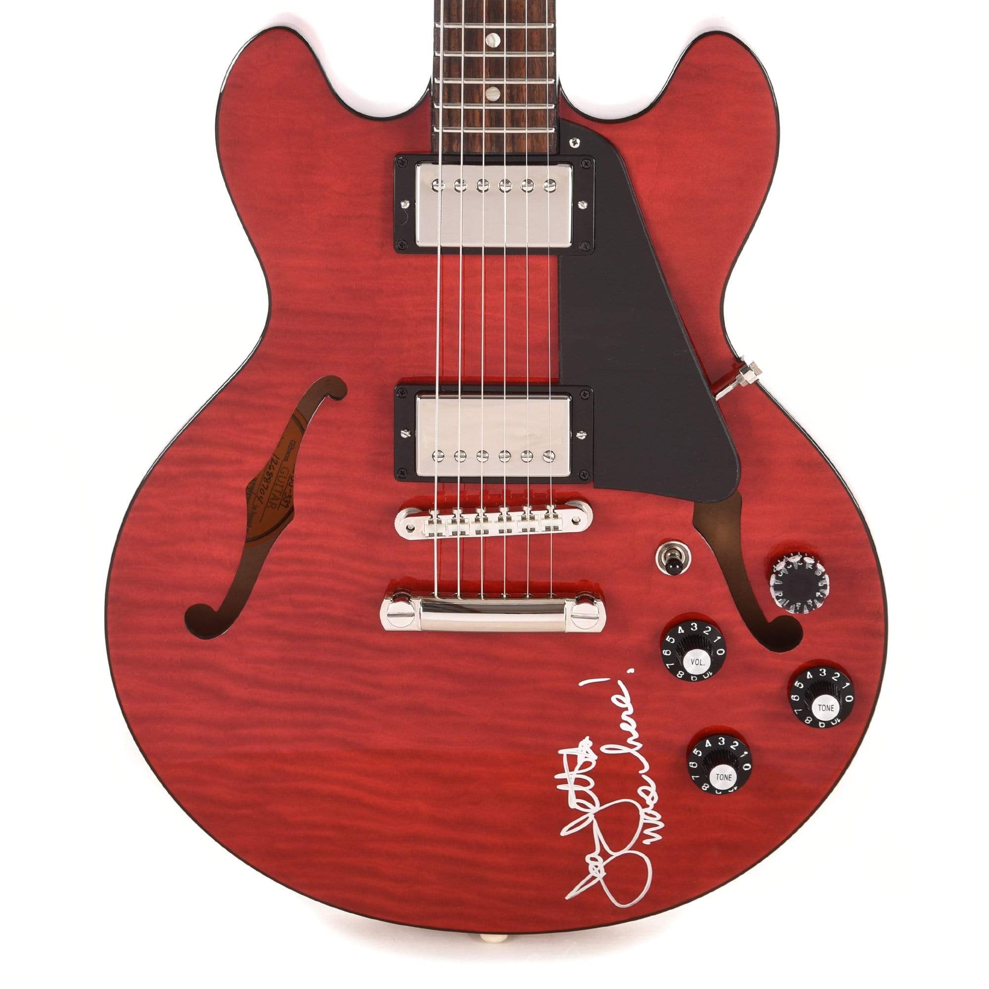 Gibson Signature Joan Jett ES-339 Figured Wine Red SIGNED – Chicago ...