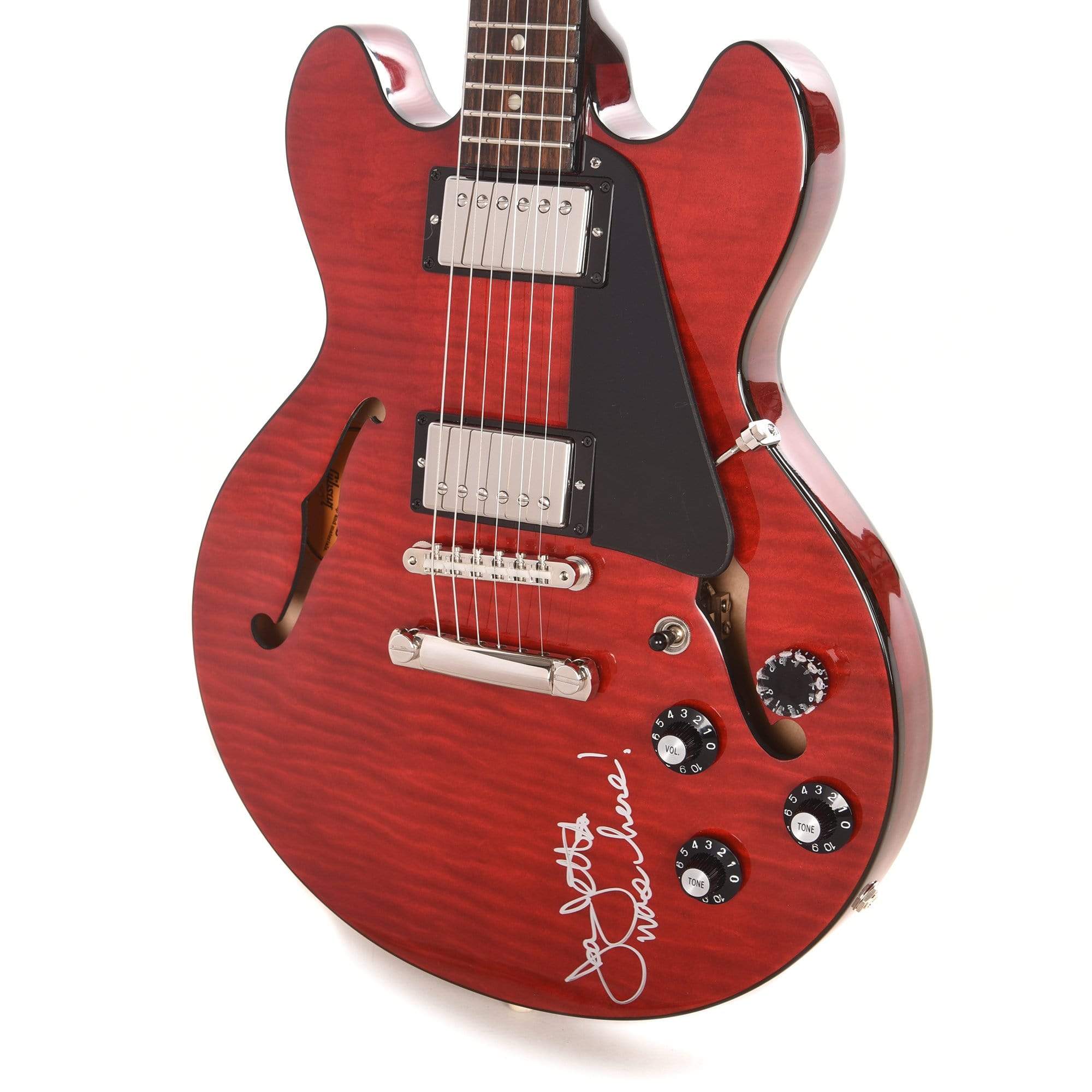 Gibson Signature Joan Jett ES-339 Figured Wine Red SIGNED – Chicago ...