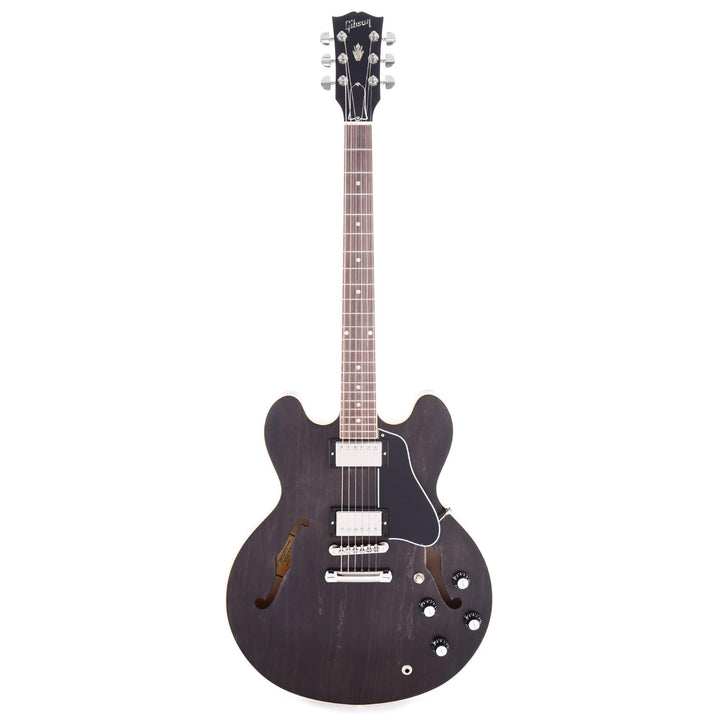 Gibson USA ES-335 Satin Trans Black – Chicago Music Exchange