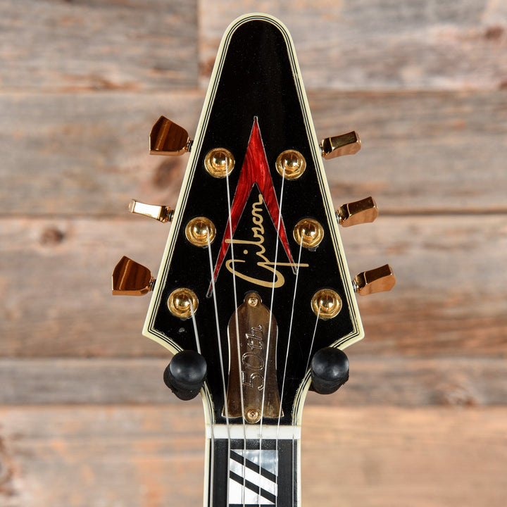 Gibson 50th Anniversary Flying V Brimstone Burst 2008 – Chicago Music ...