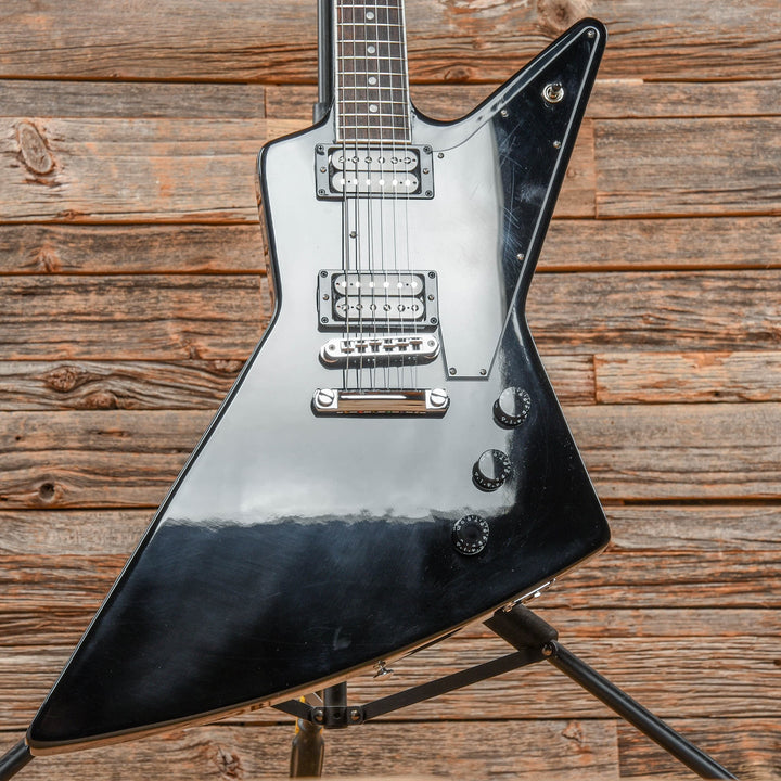 Gibson 70's Explorer Ebony – Chicago Music Exchange