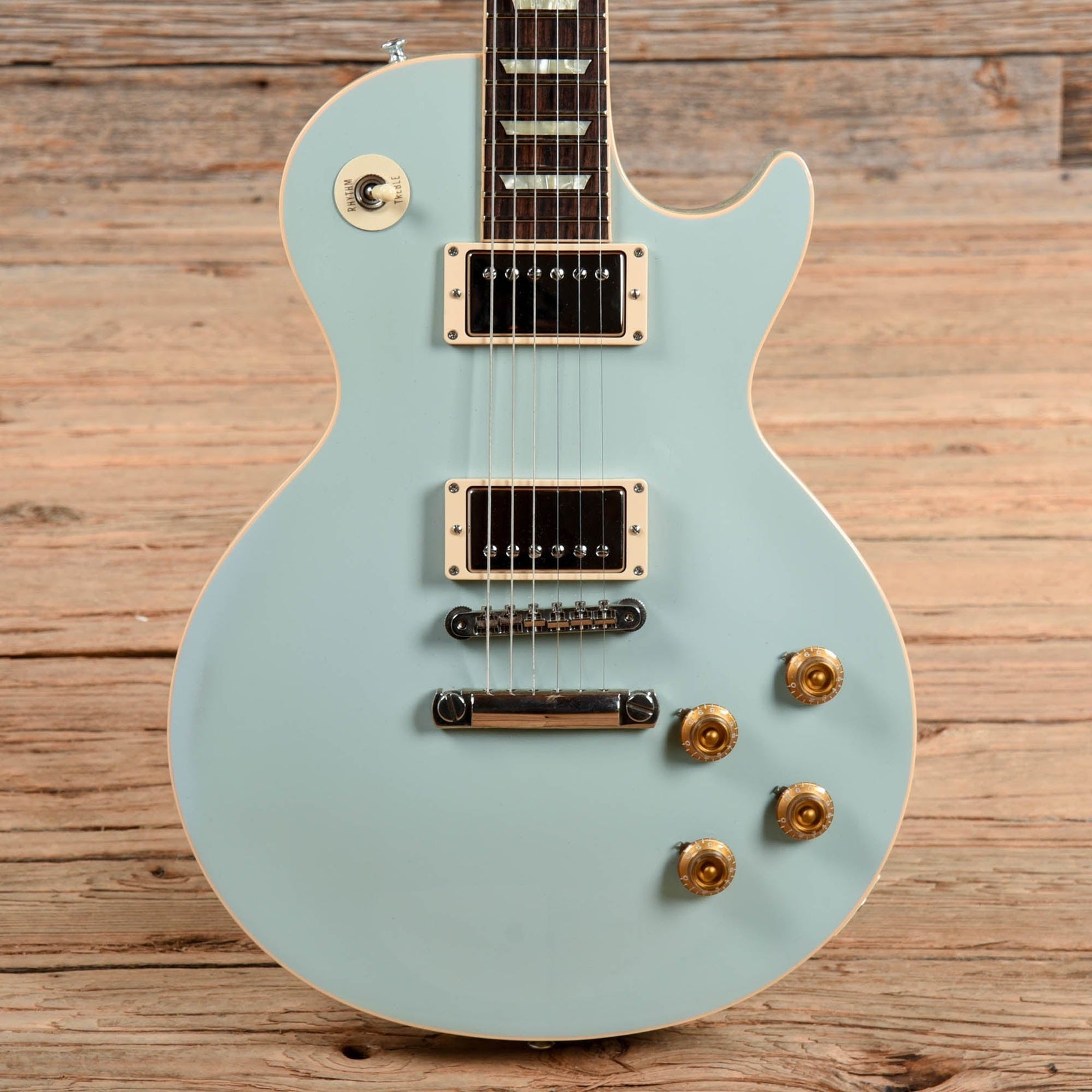 Gibson Custom 1958 Les Paul Standard Chambered Reissue Powder Blue 201 ...