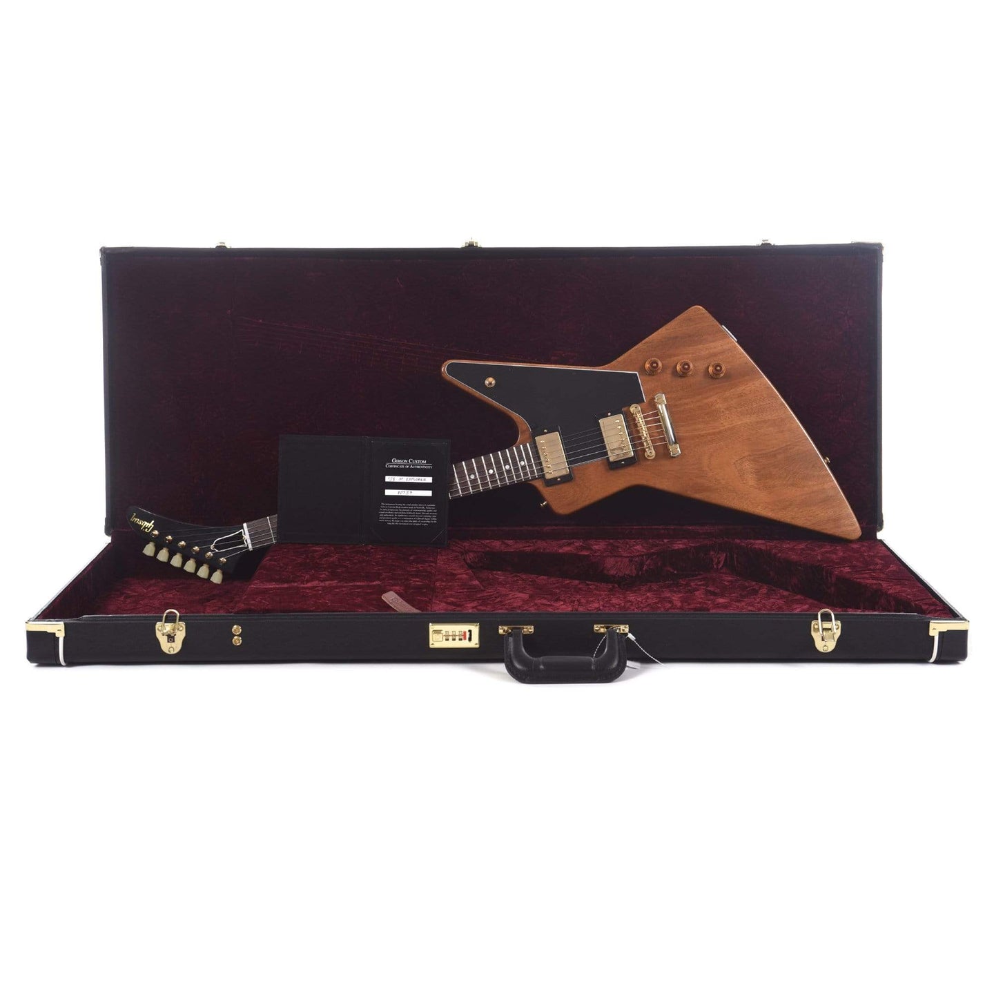 Gibson Custom 1958 Mahogany Explorer Reissue Walnut VOS – Chicago Music ...