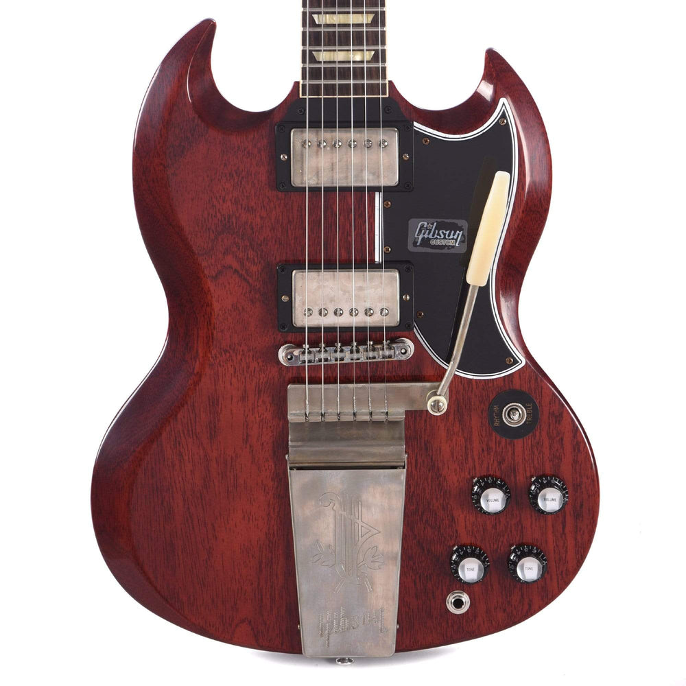 Gibson Custom 1964 SG Standard Reissue Cherry Red VOS Maestro Vibrola ...