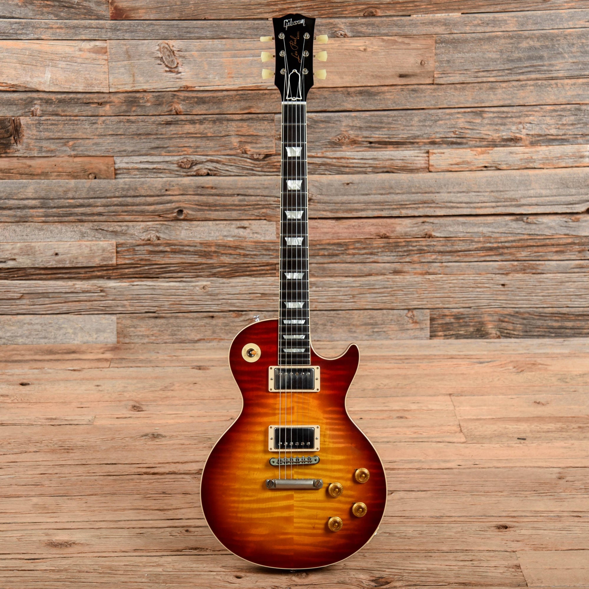 Gibson Custom '59 Les Paul Standard Brazilian Rosewood Fretboard Cherr ...