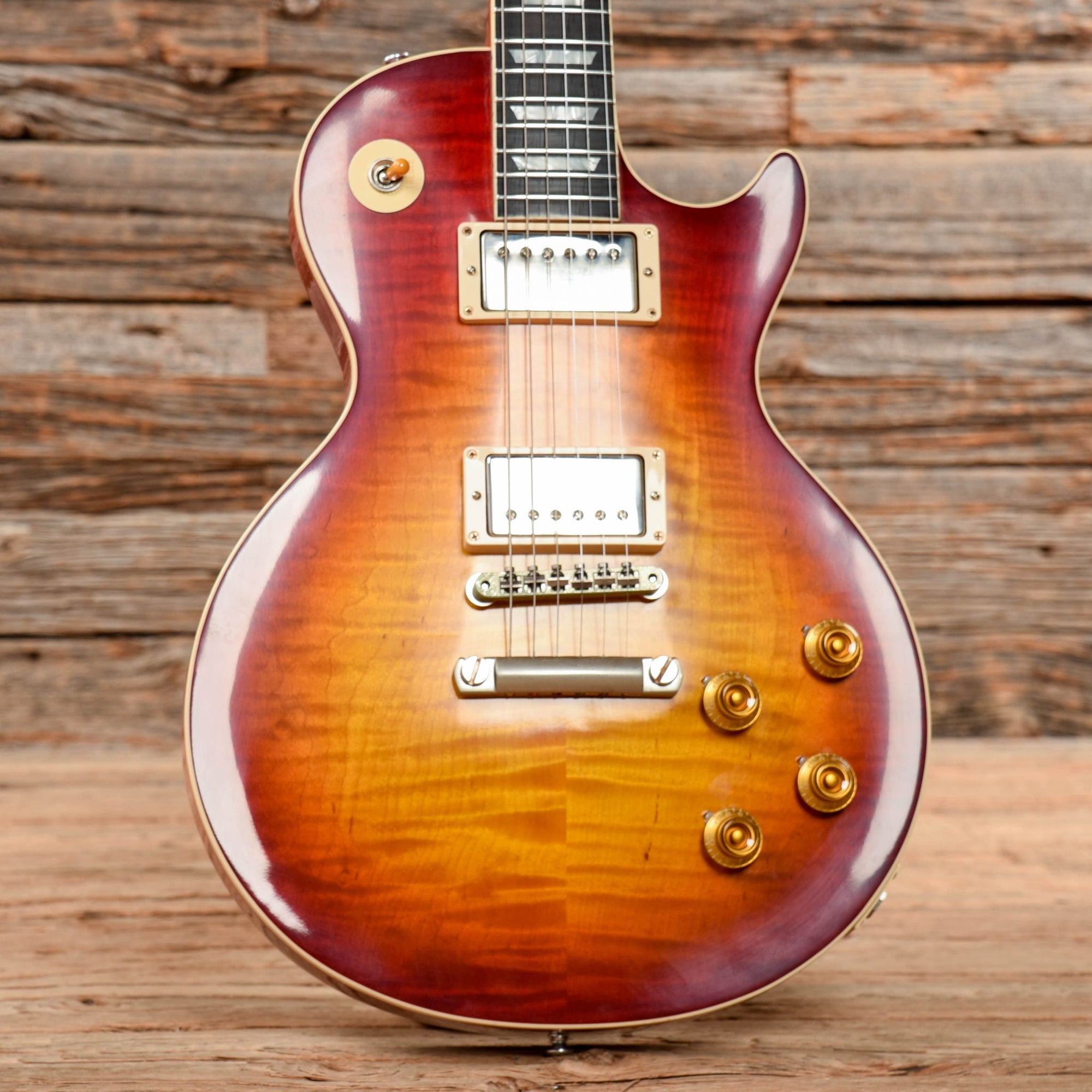 Gibson Custom '59 Les Paul Standard Brazilian Rosewood Fretboard Cherr ...