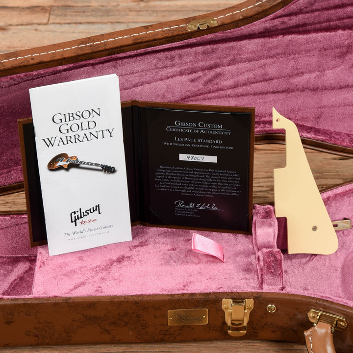 Gibson Custom '59 Les Paul Standard Brazilian Rosewood Fretboard Cherr ...