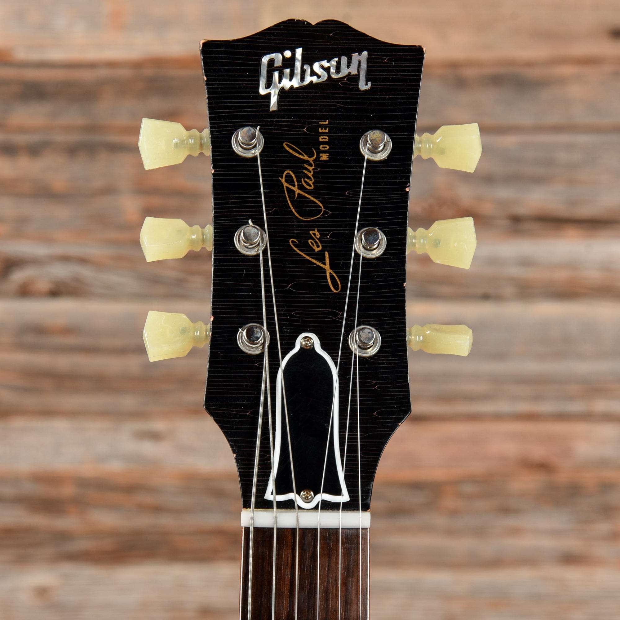 Gibson Custom '60 Les Paul Standard Reissue Aged Black w/ Gold Sparkle ...