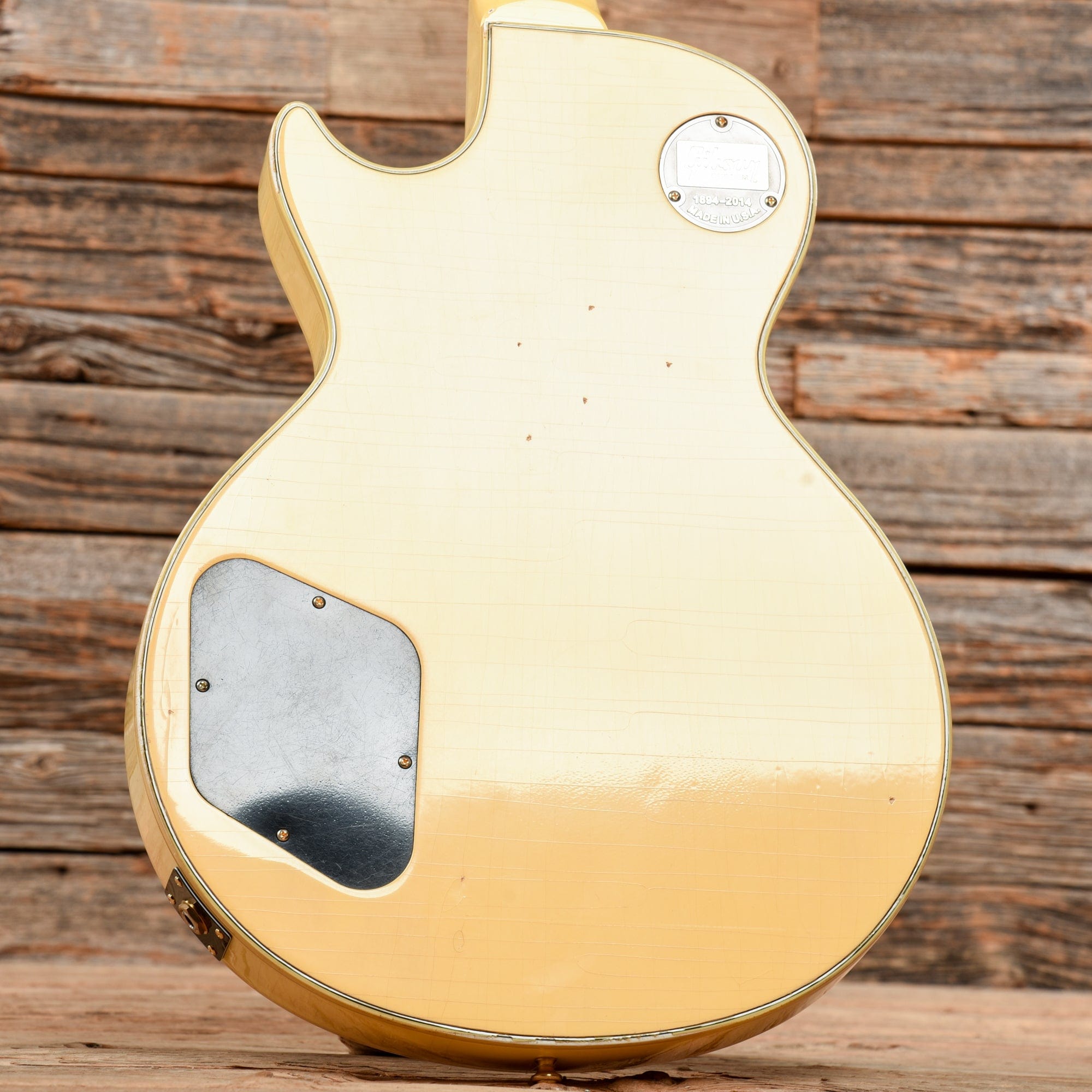 Gibson Custom '74 Les Paul Custom Reissue Aged Alpine White – Chicago ...
